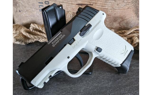 New Sccy CPX-2 9mm White/ Black - harveysauctions.com