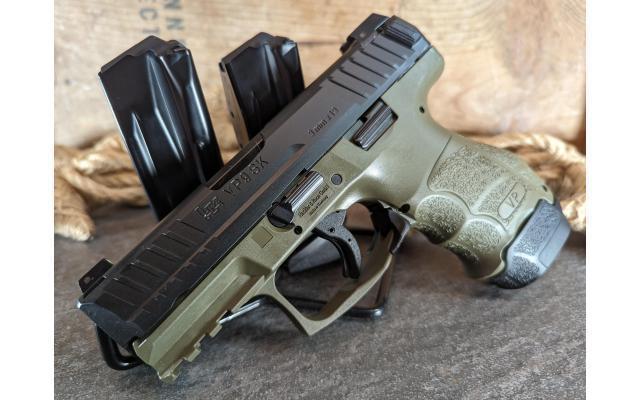 New Heckler & Koch VP9SK 9mm in OD Green - harveysauctions.com
