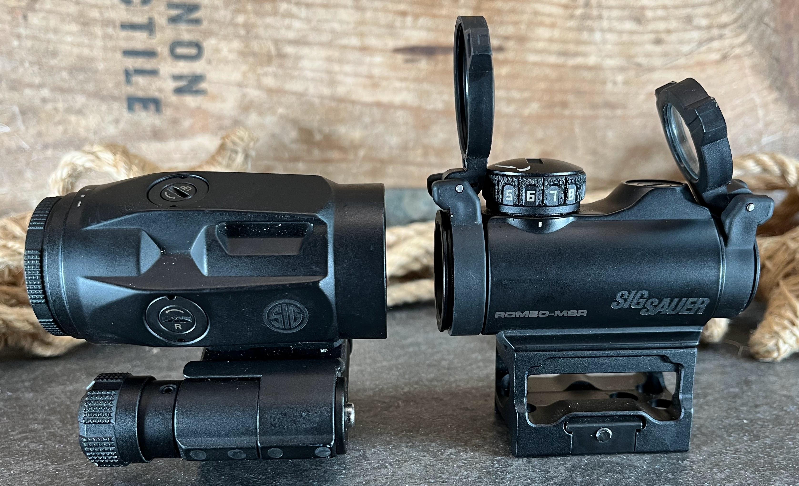 Pre-owned Sig Sauer Romeo And Juliet Optic Combo - harveysauctions.com