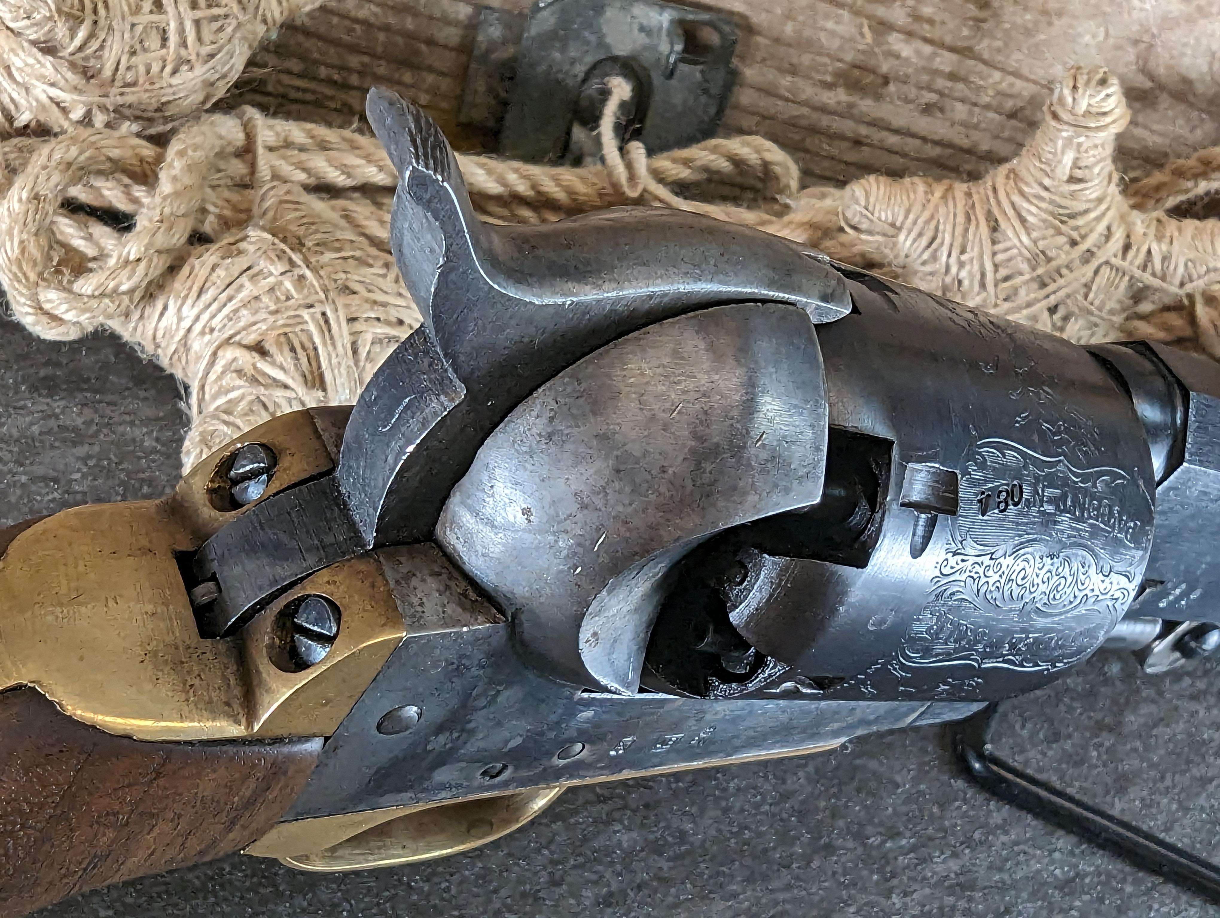 Pre-Owned Armi San Marco Dragoon 1851 .44Cal Black Powder Revolver ...