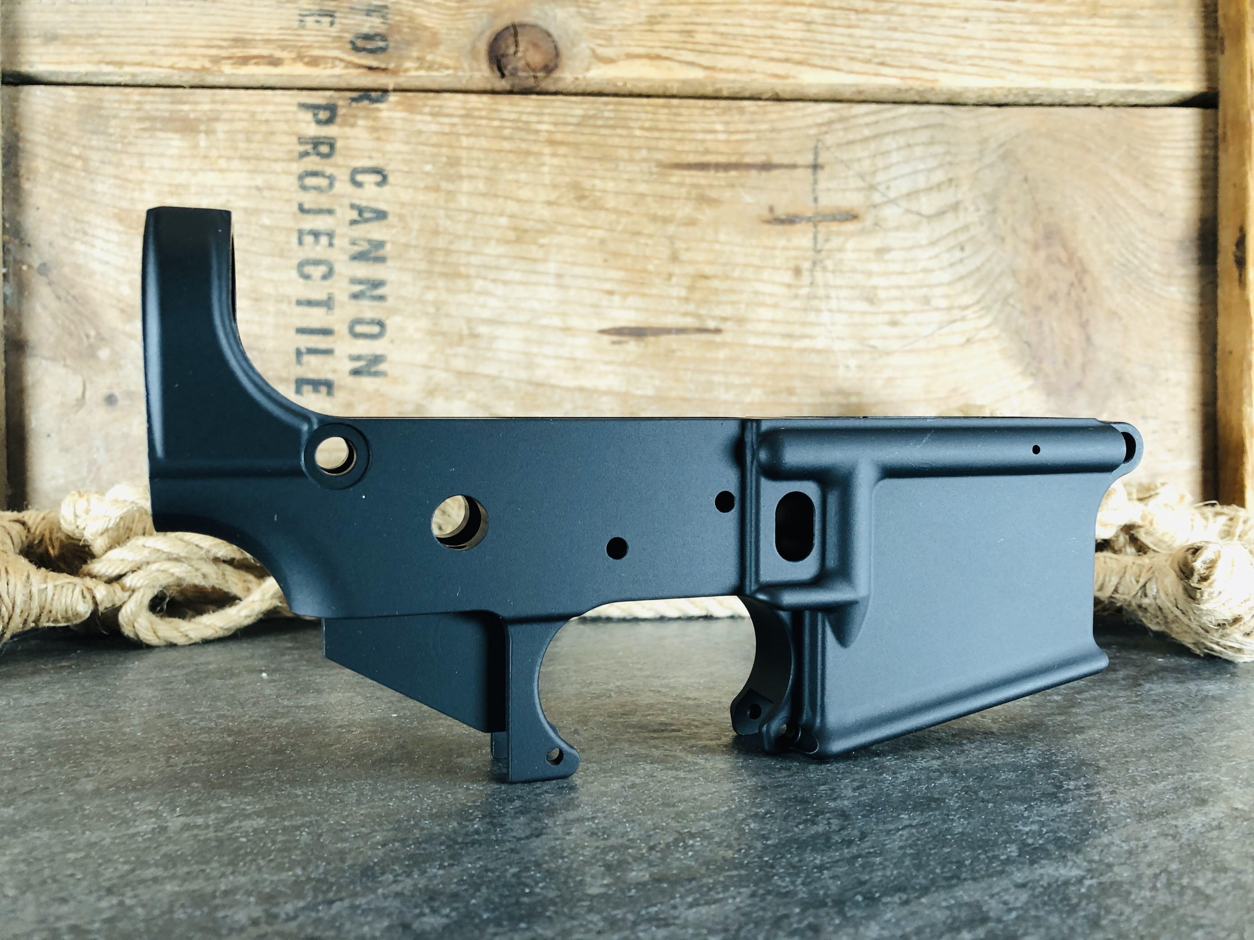 New Anderson AM15 Stripped Lower Receiver & New Anderson Lower Parts ...