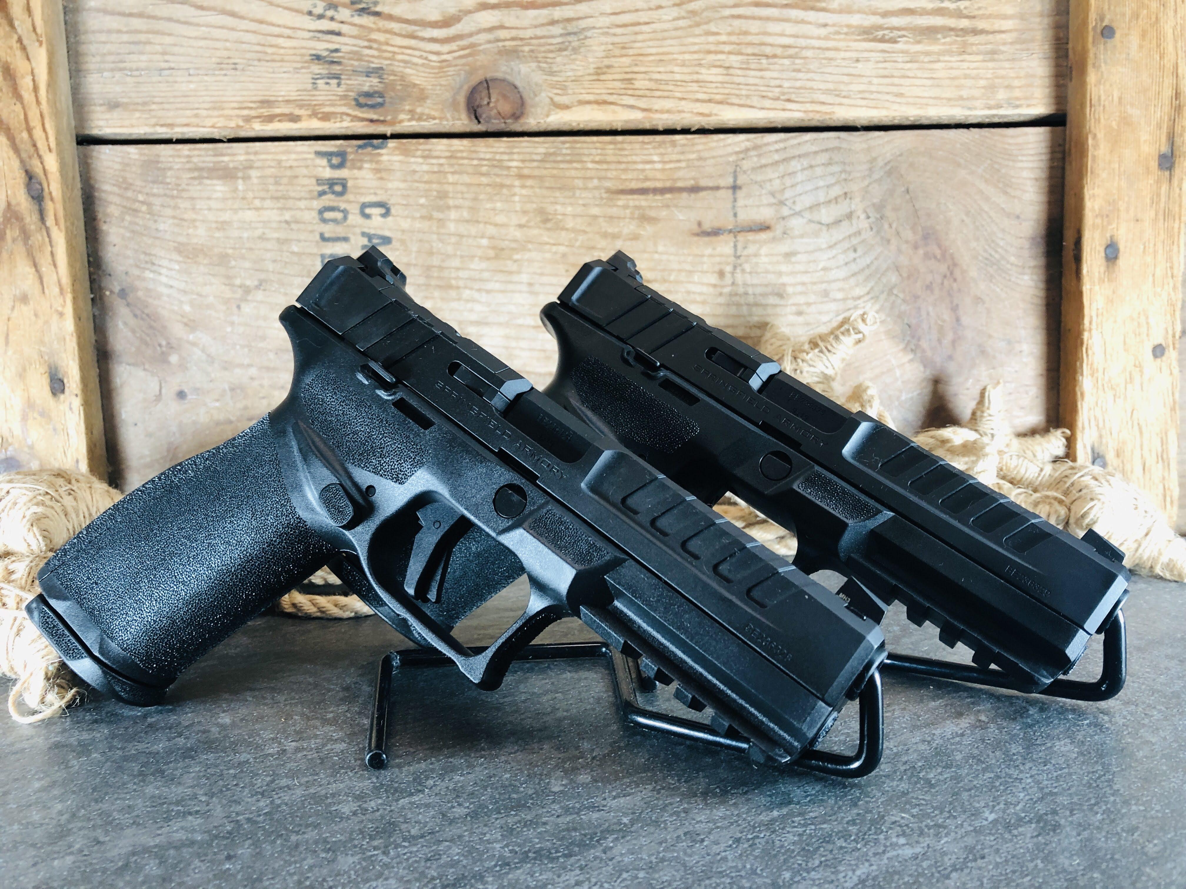 New Pair of sequential Serial Numbered Springfield Echelon 9mm Handguns ...