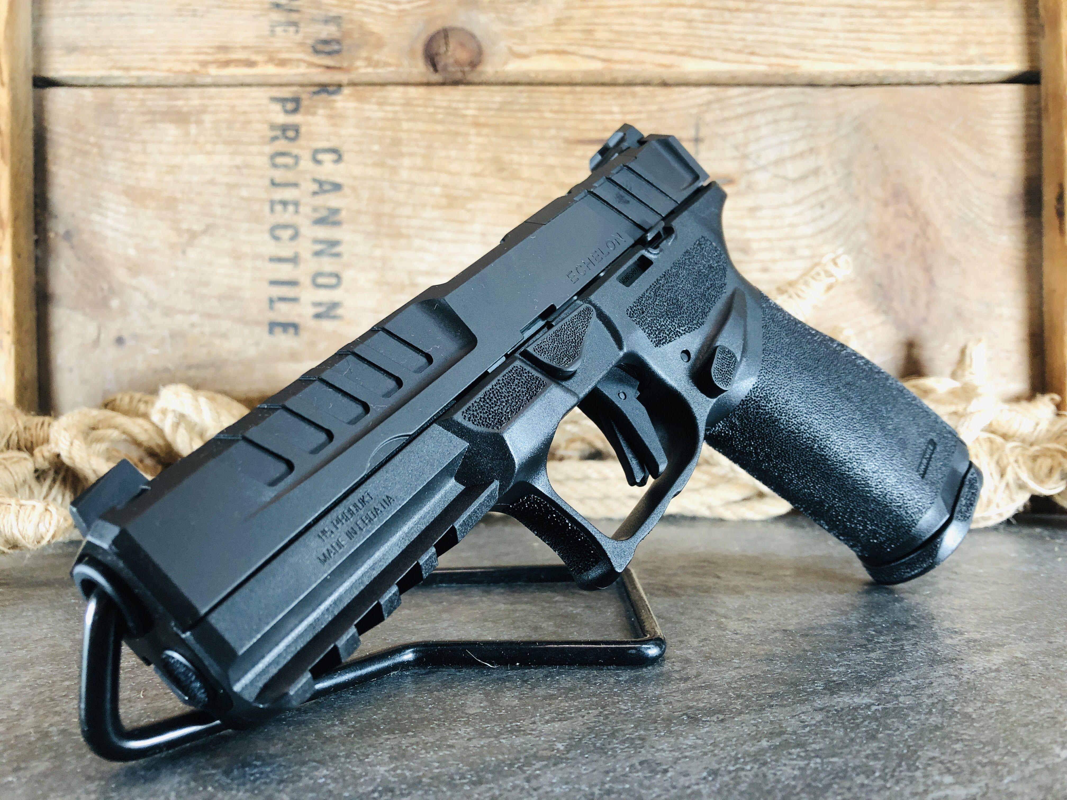 New Pair of sequential Serial Numbered Springfield Echelon 9mm Handguns ...