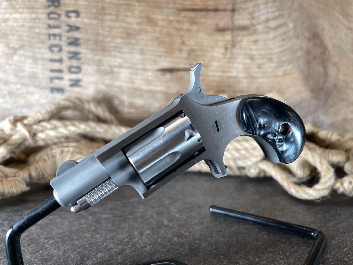 North American Arms Mini-Revolver 1-1/8" .22LR - NEW! - harveysauctions.com