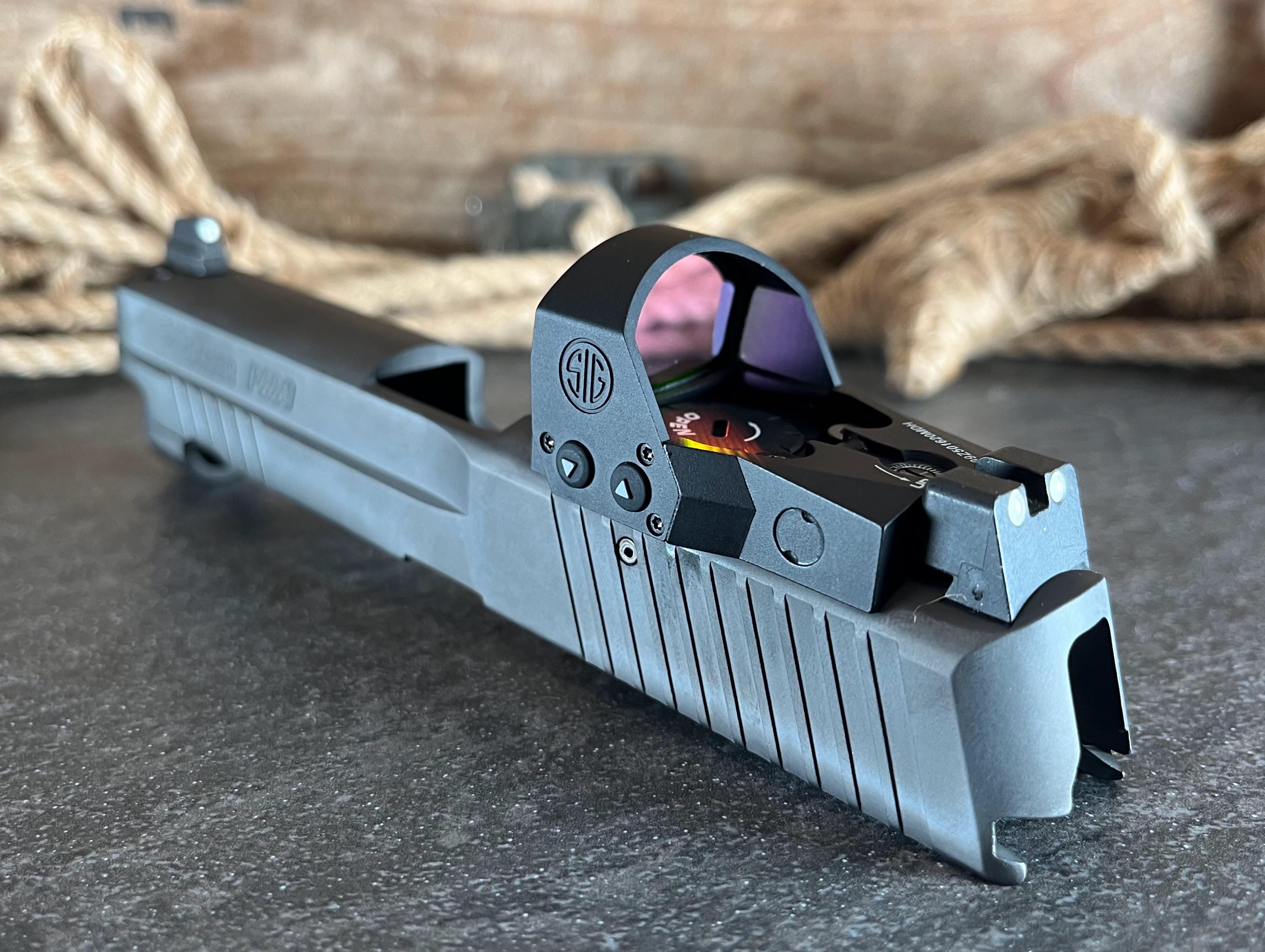 New Sig Sauer P229 Slide Assembly W/ Romeo 1 Pro - harveysauctions.com