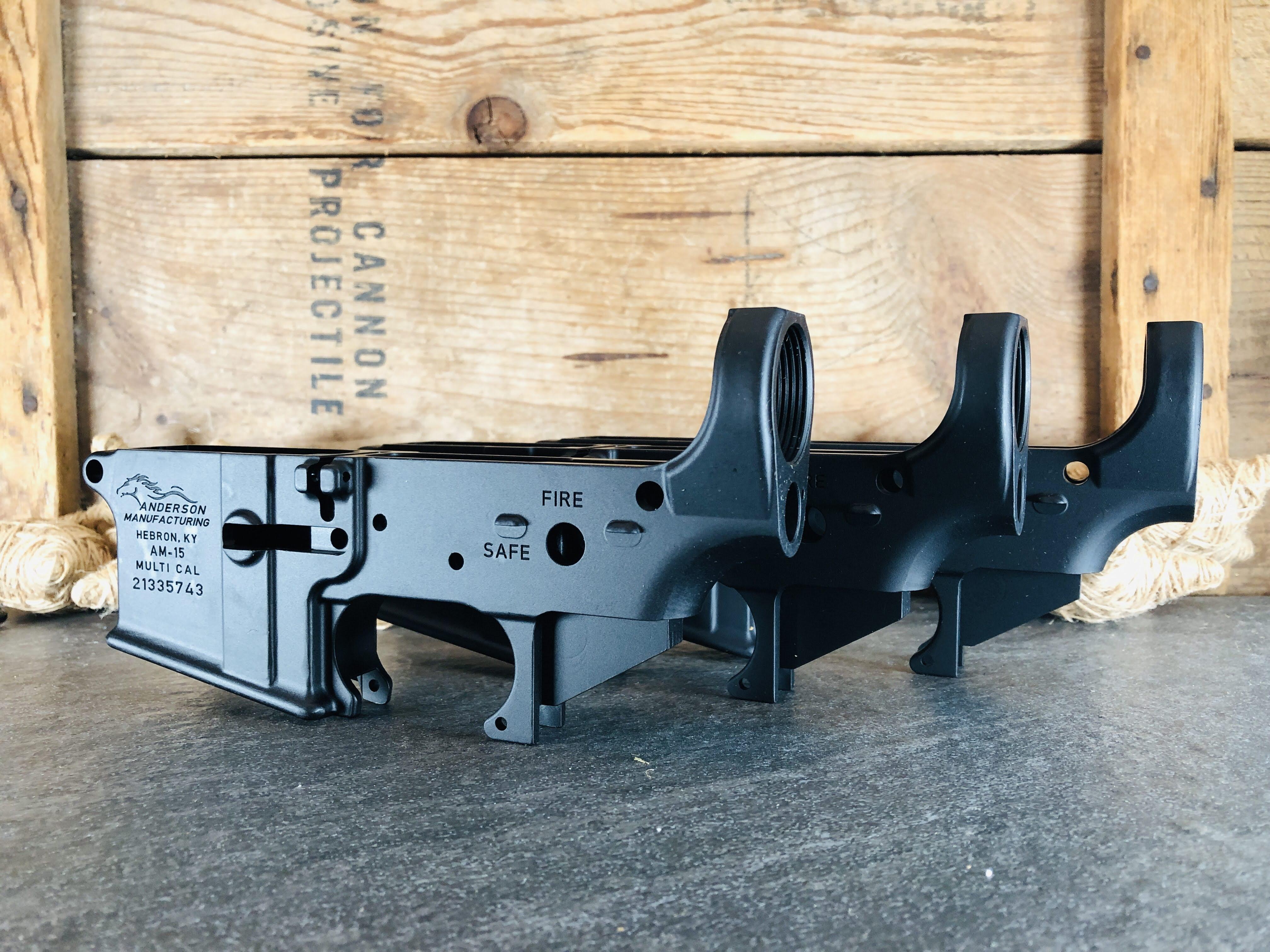 Three Sequentially Serial Numbered Anderson AM-15 Stripped Lower ...