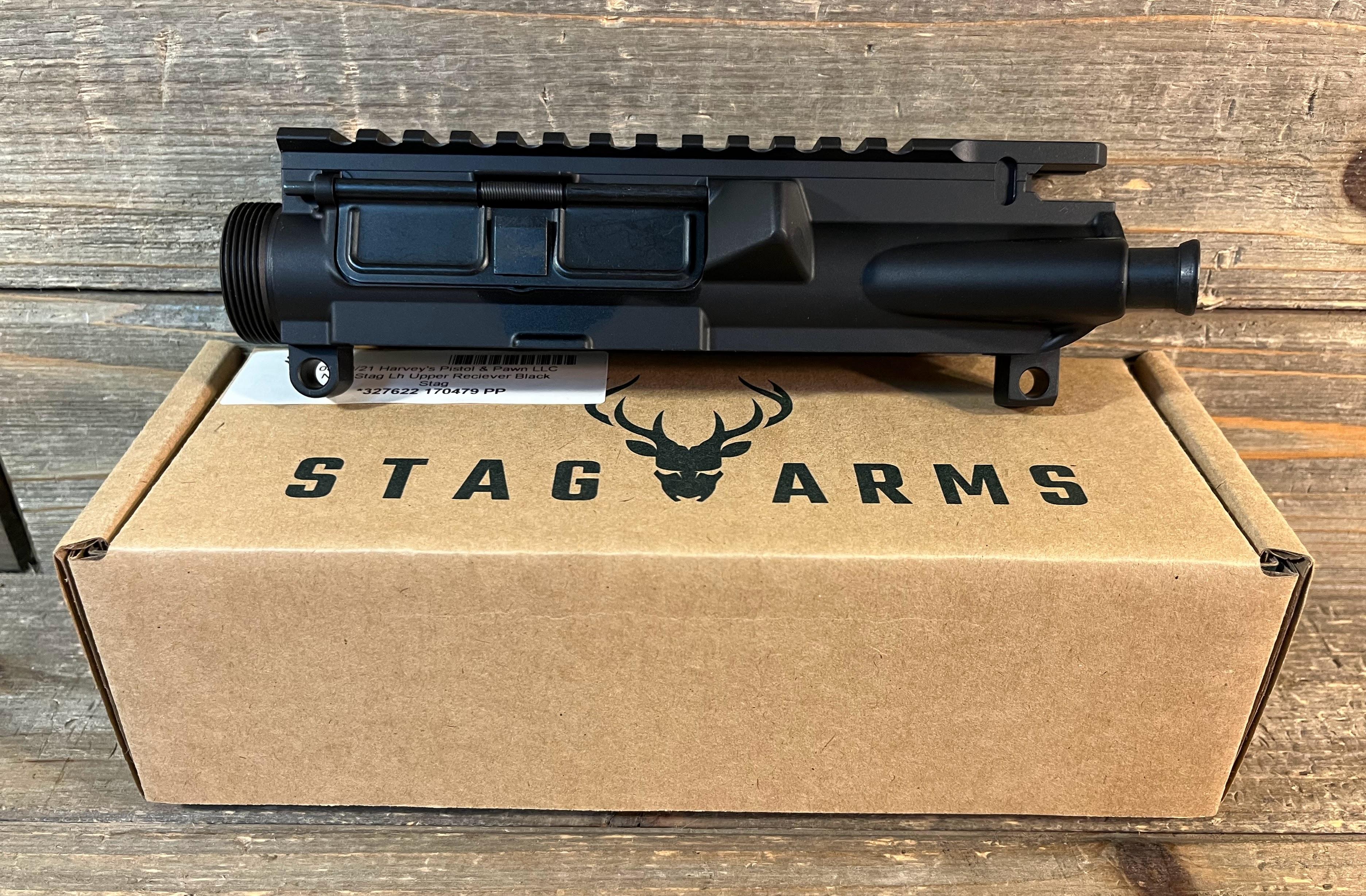 New Stag Arms Left Handed Upper Receiver Black - harveysauctions.com