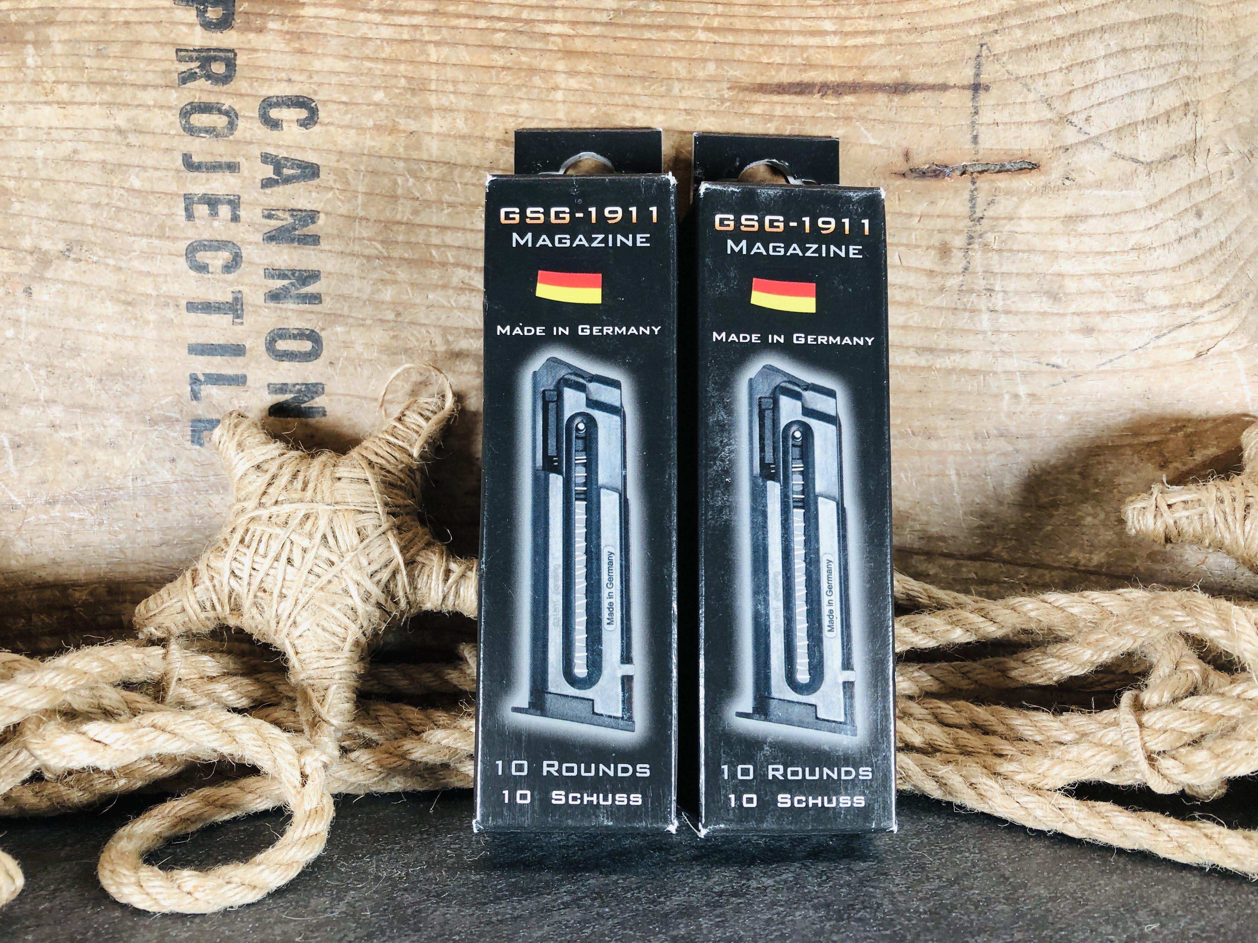 Two New GSG 1911 .22LR Ten Round Capacity Magazines - harveysauctions.com
