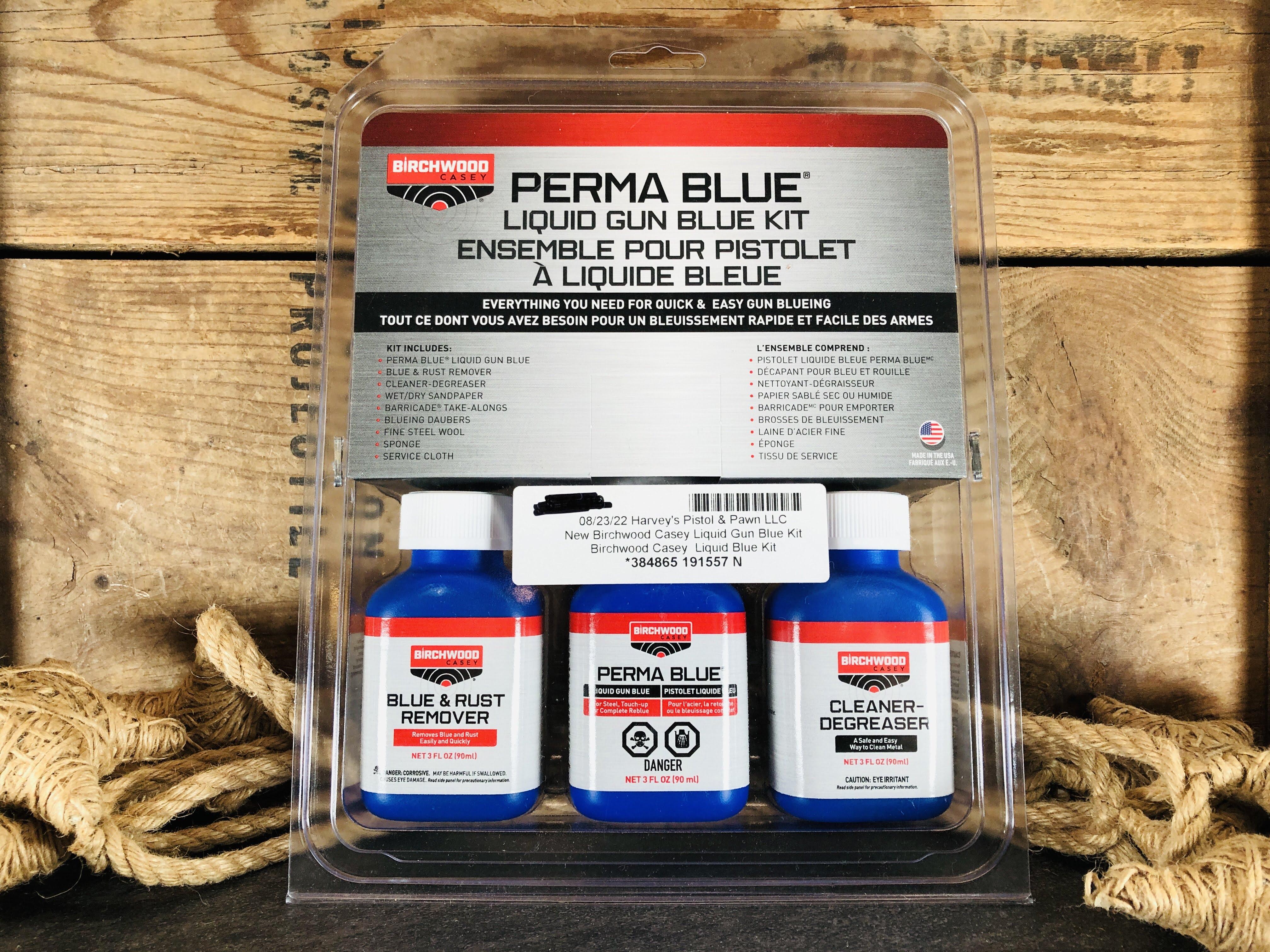 New Birchwood Casey Perma Blue Liquid Gun Blue Kit - harveysauctions.com