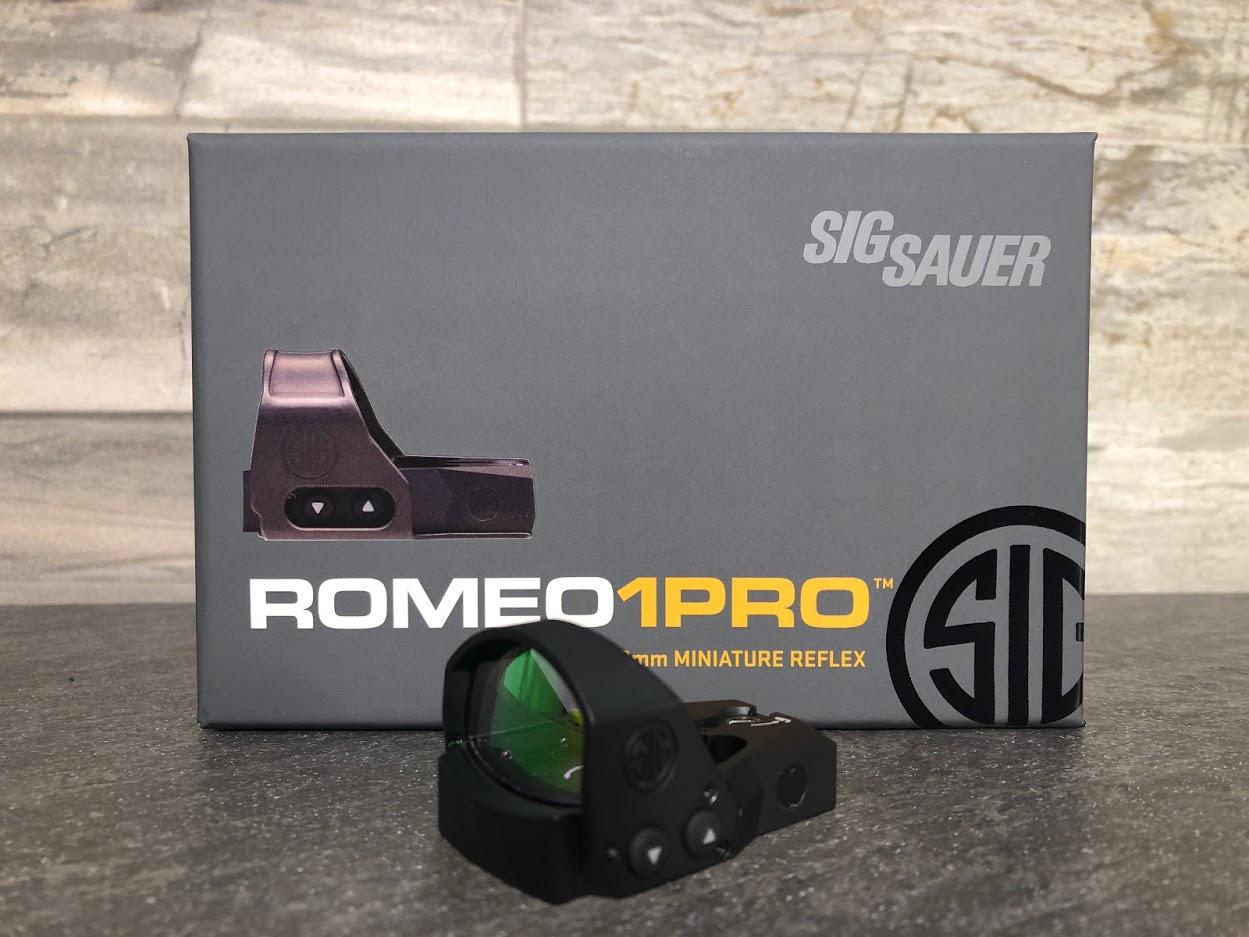 New Sig Sauer Romeo 1 PRO Red Dot Sight - harveysauctions.com