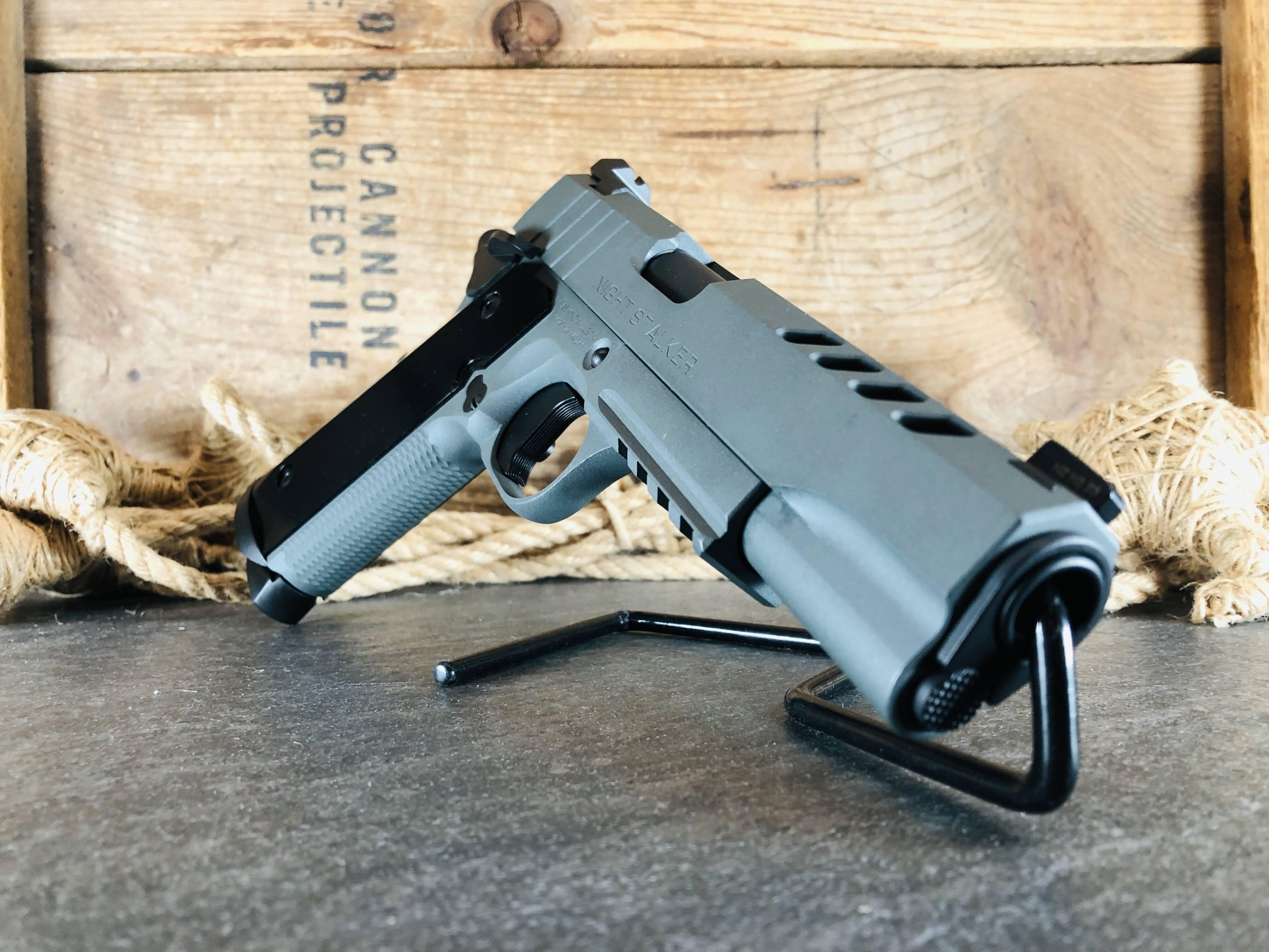 Pre-owned Tisas Night Stalker .45acp in Hard Case - harveysauctions.com
