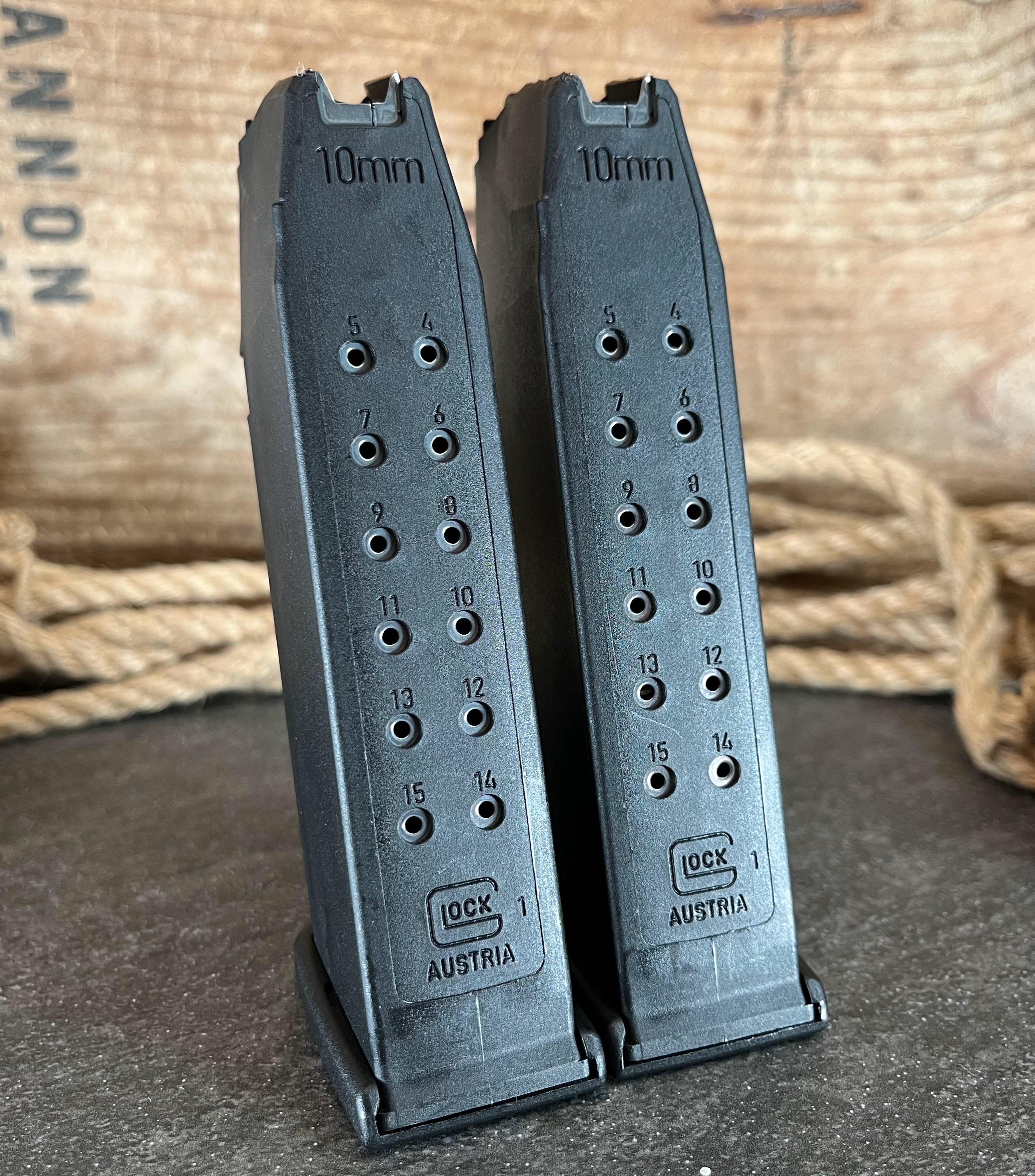 Two New Glock 20 15Rd Magazines - harveysauctions.com