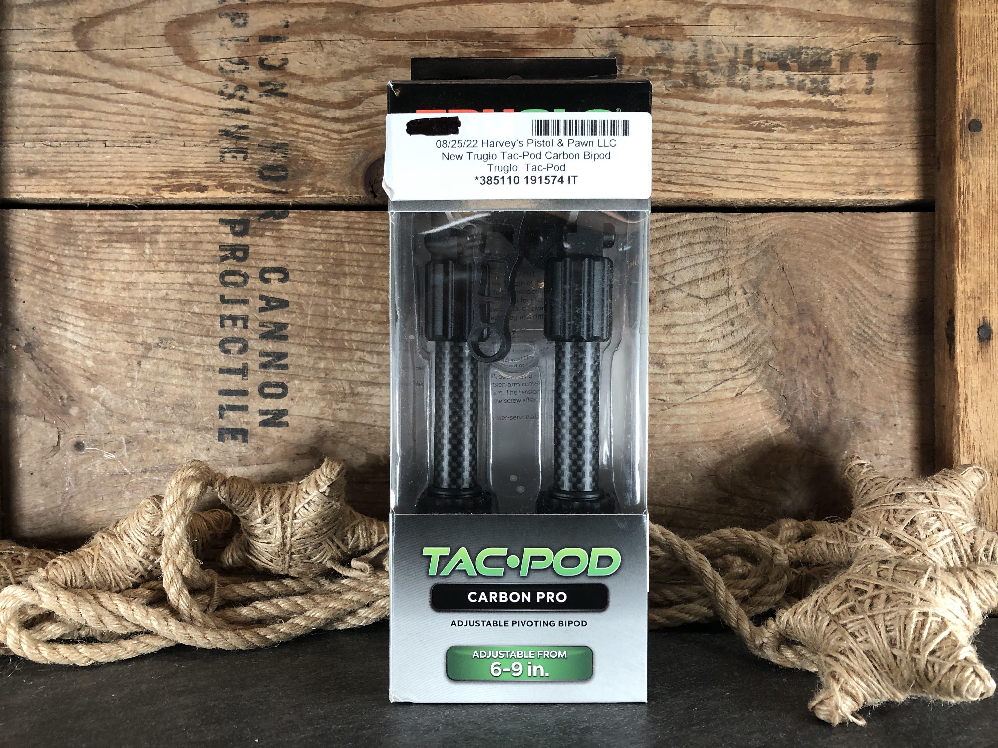 New TruGlo Tac-Pod Carbon Bi-Pod - harveysauctions.com