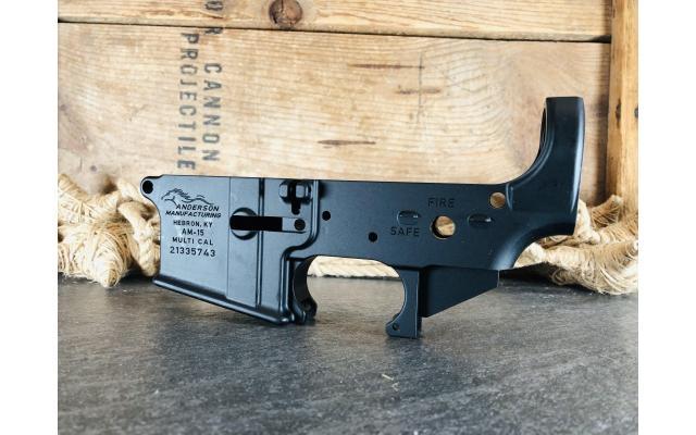 Three Sequentially Serial Numbered Anderson AM-15 Stripped Lower ...