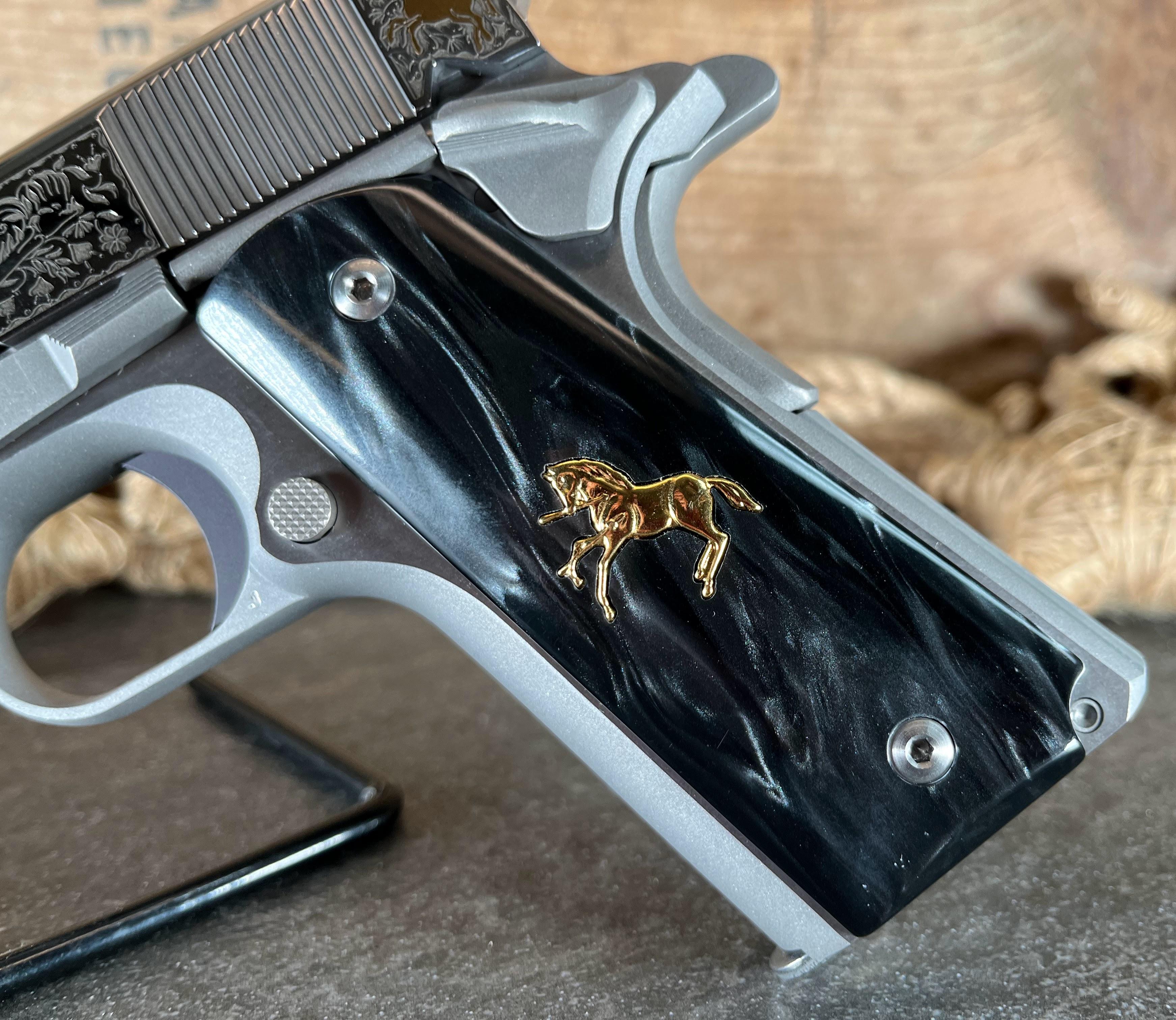 New Colt 1911 Day of The Dead .38Super 1 of 500 - harveysauctions.com