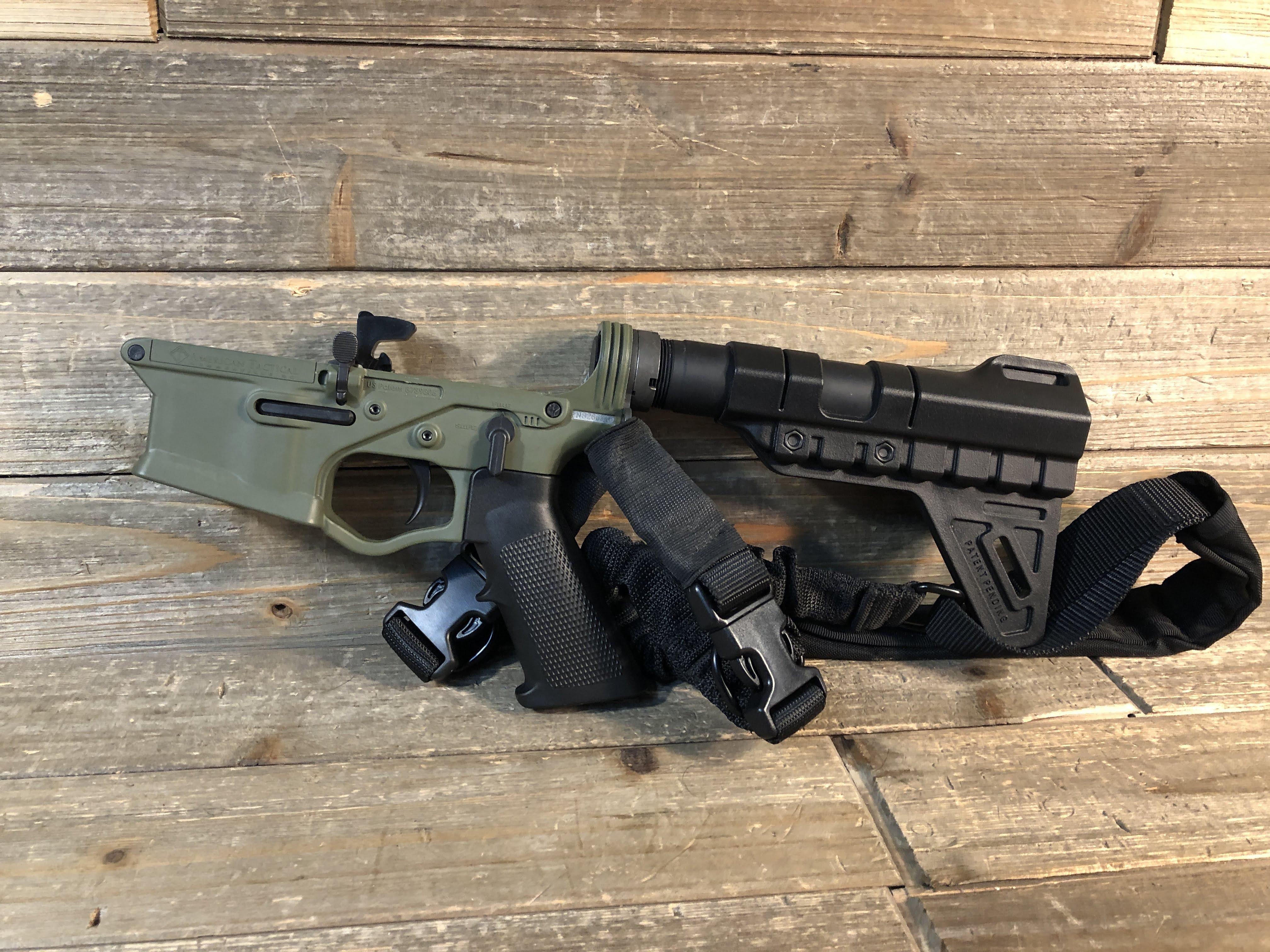 Pre-owned ATI Omni Complete Lower Receiver no Box - harveysauctions.com