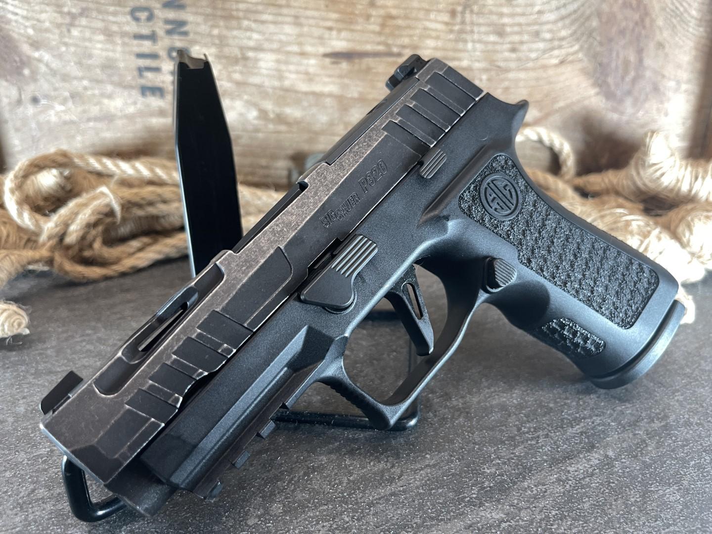 Sig Sauer P320 X-Compact Spectre 3.9" 9mm, in original case - Pre-Owned ...