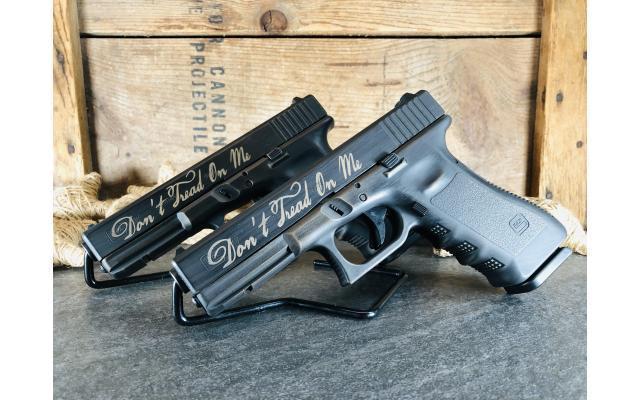 New Pair of Sequential Serial Numbered Glock 17 Don't Tread on Me 9mm ...
