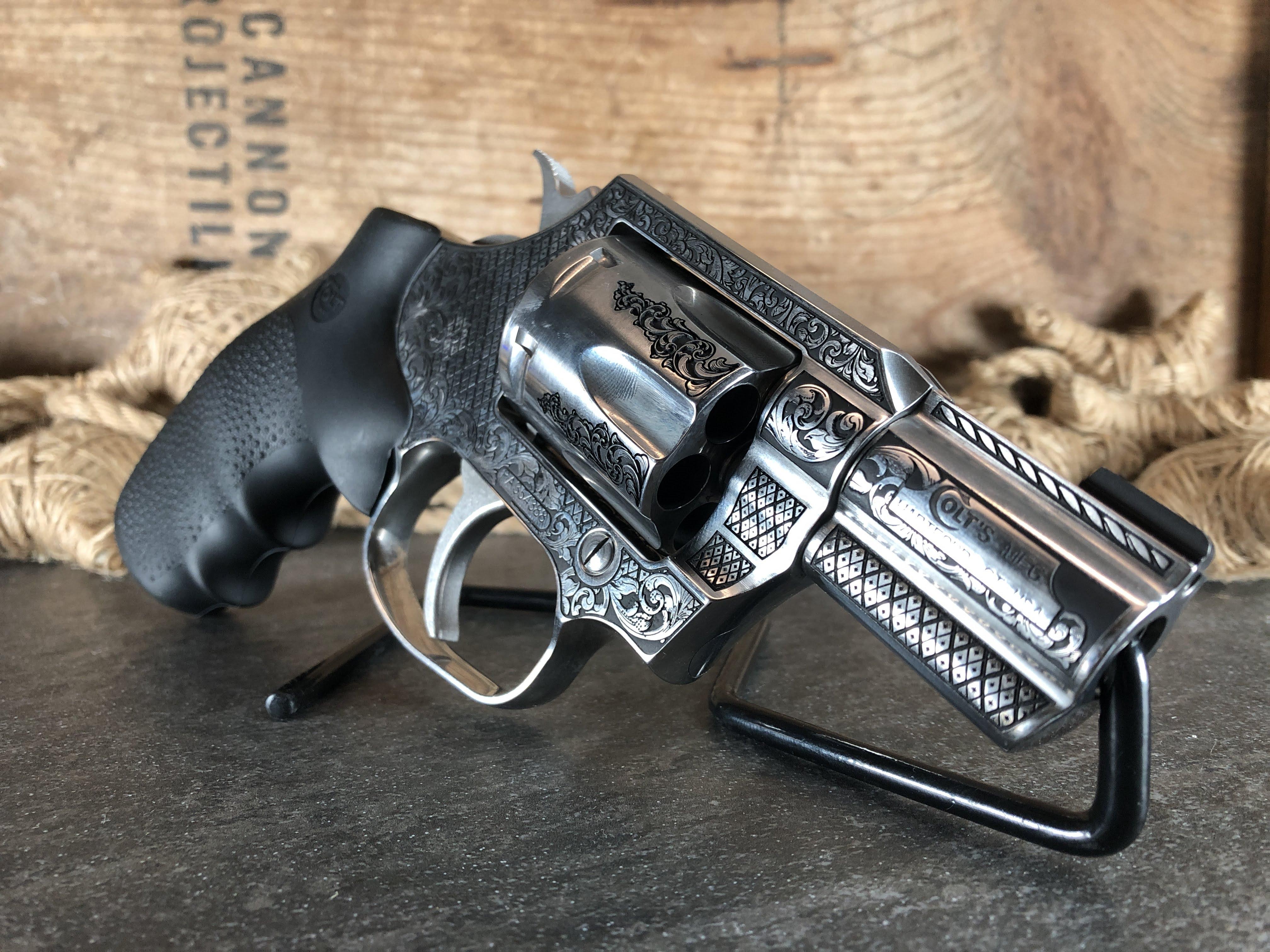 New Colt King Cobra Carry Filigree .357Mag - harveysauctions.com