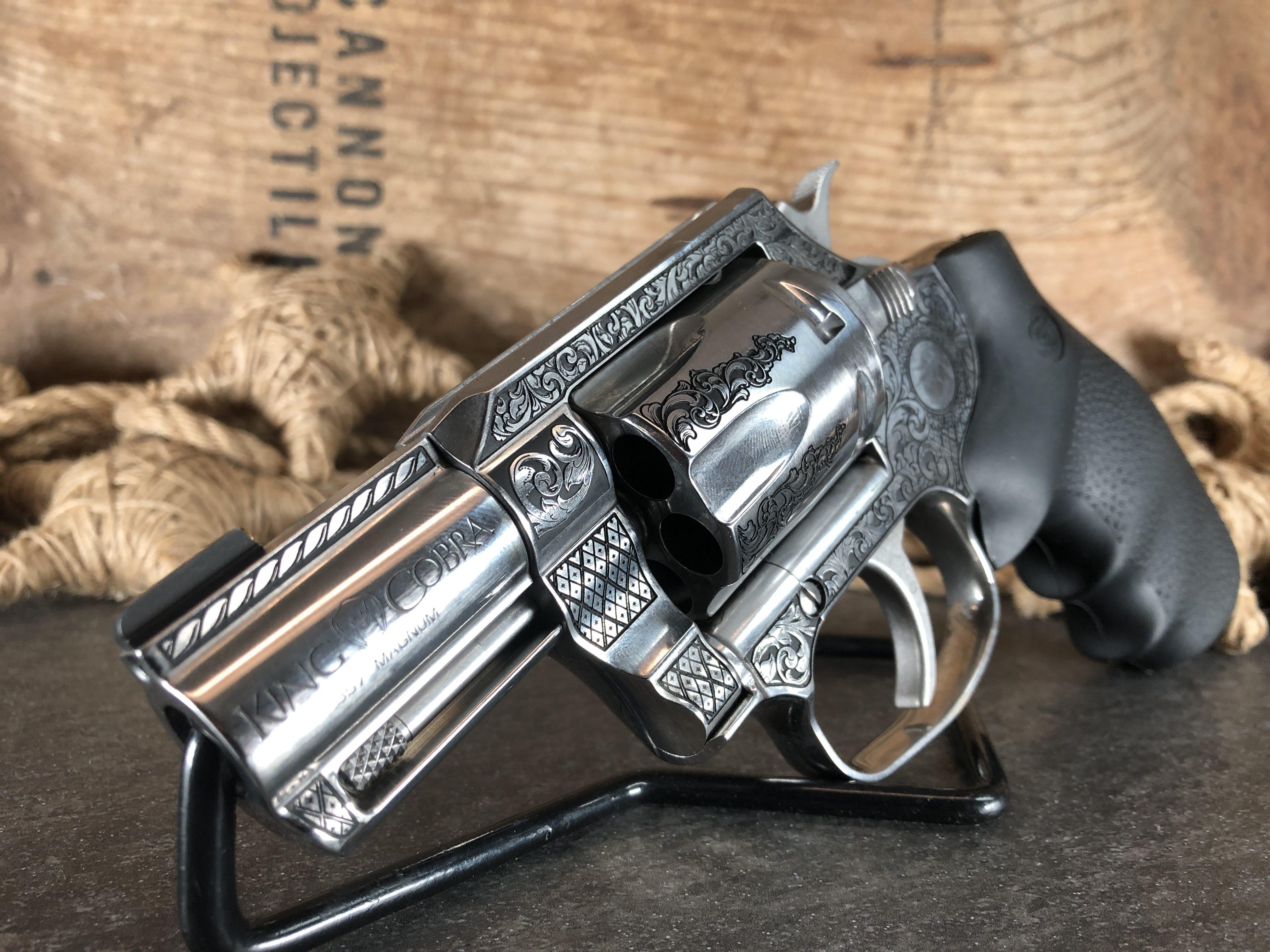 New Colt King Cobra Carry Filigree .357Mag - harveysauctions.com