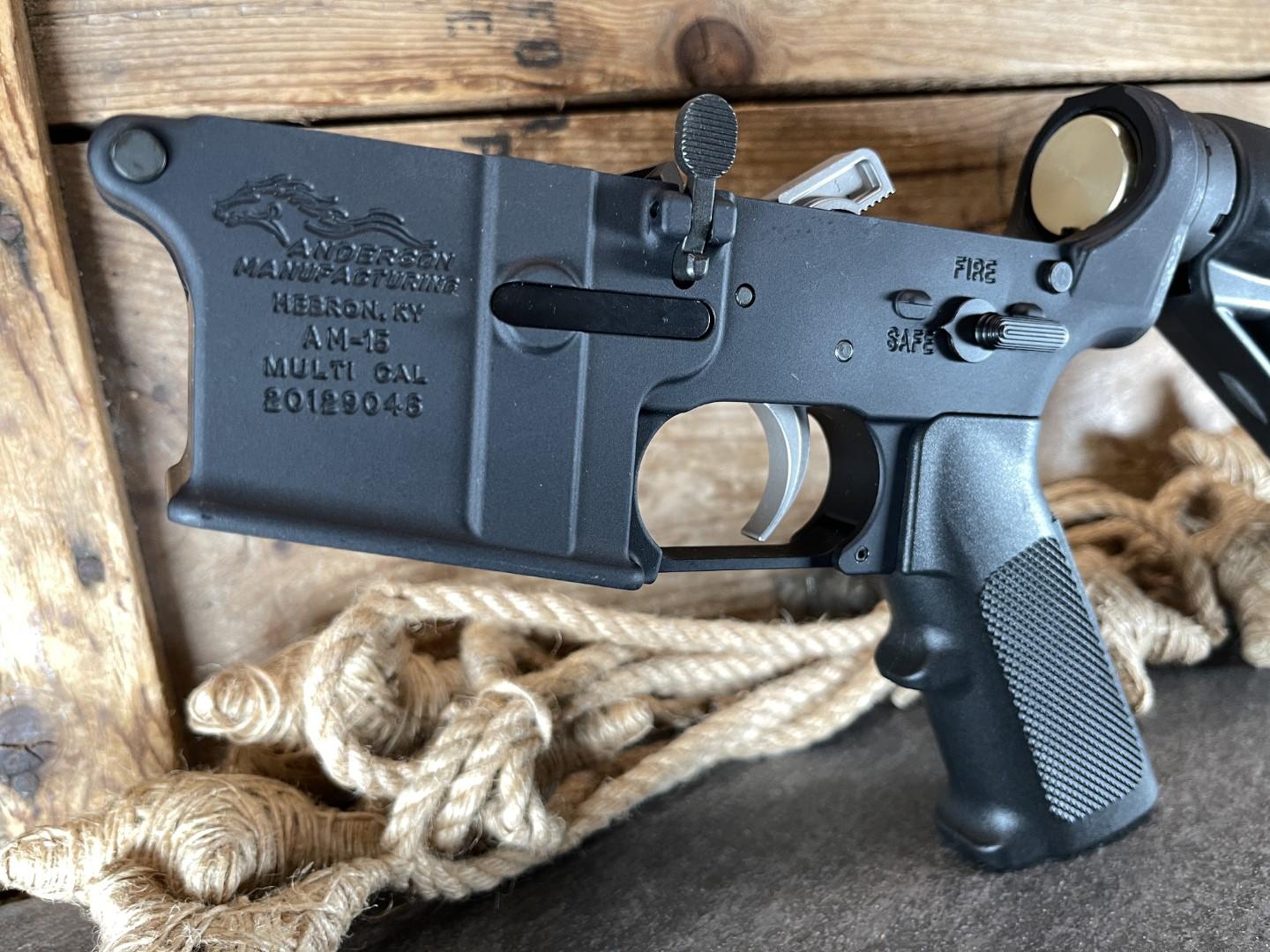 Anderson AM15 Complete Lower Receiver, no box - Pre-Owned ...