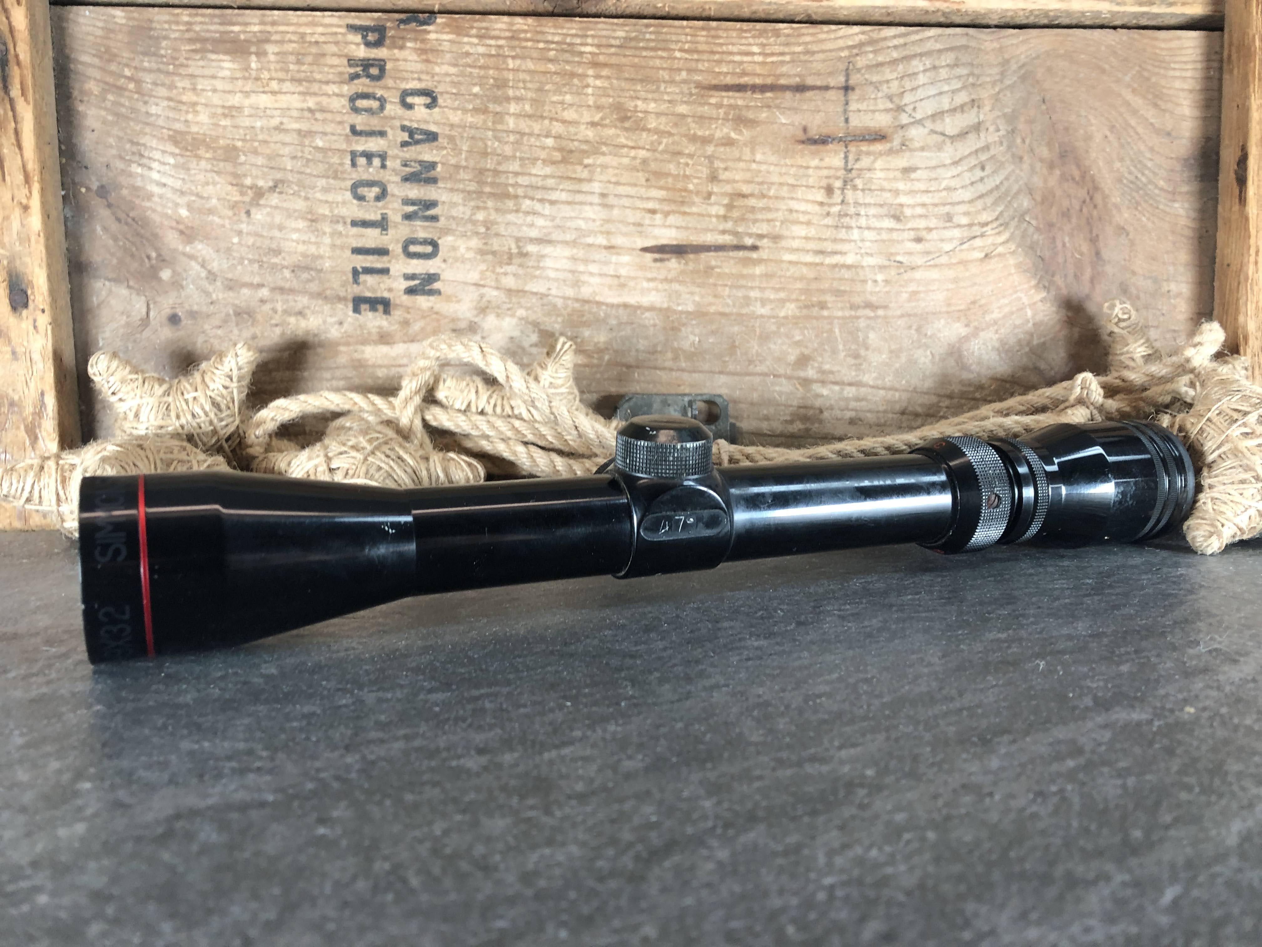 Pre-owned Simmons Model 21012 3-9x32 scope no box - harveysauctions.com