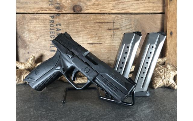 Pre-owned Ruger American Pro Duty 9mm in Hard Case - harveysauctions.com