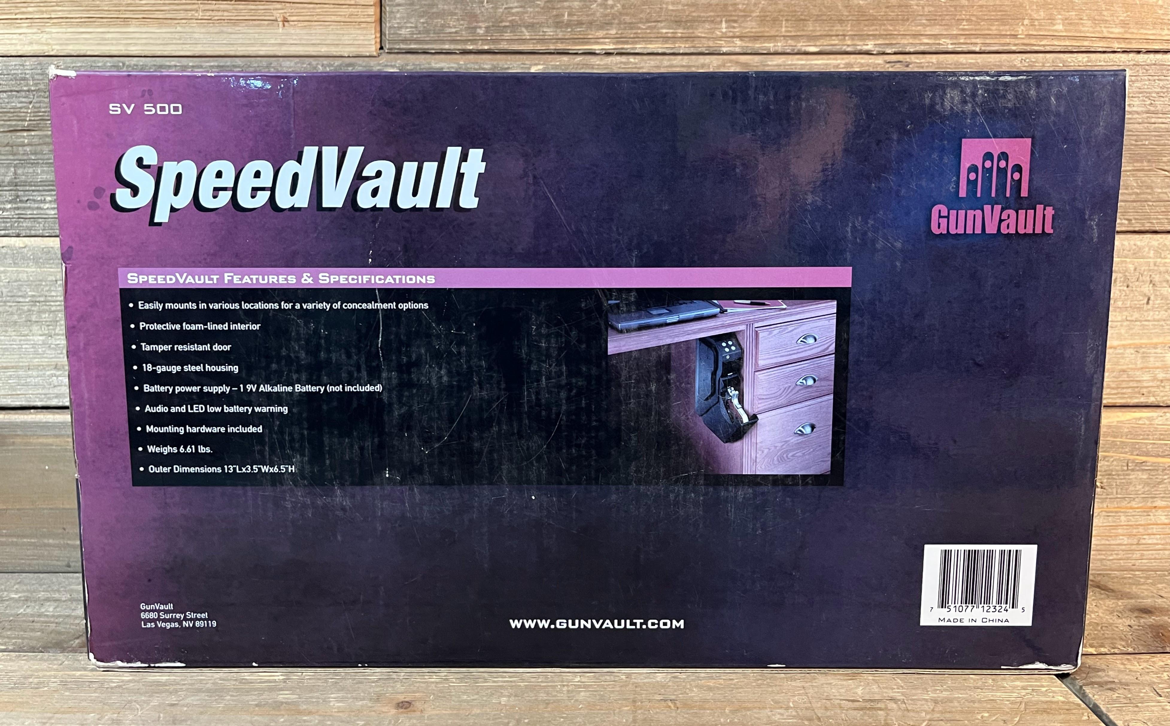 New Speed Vault SV500 - harveysauctions.com