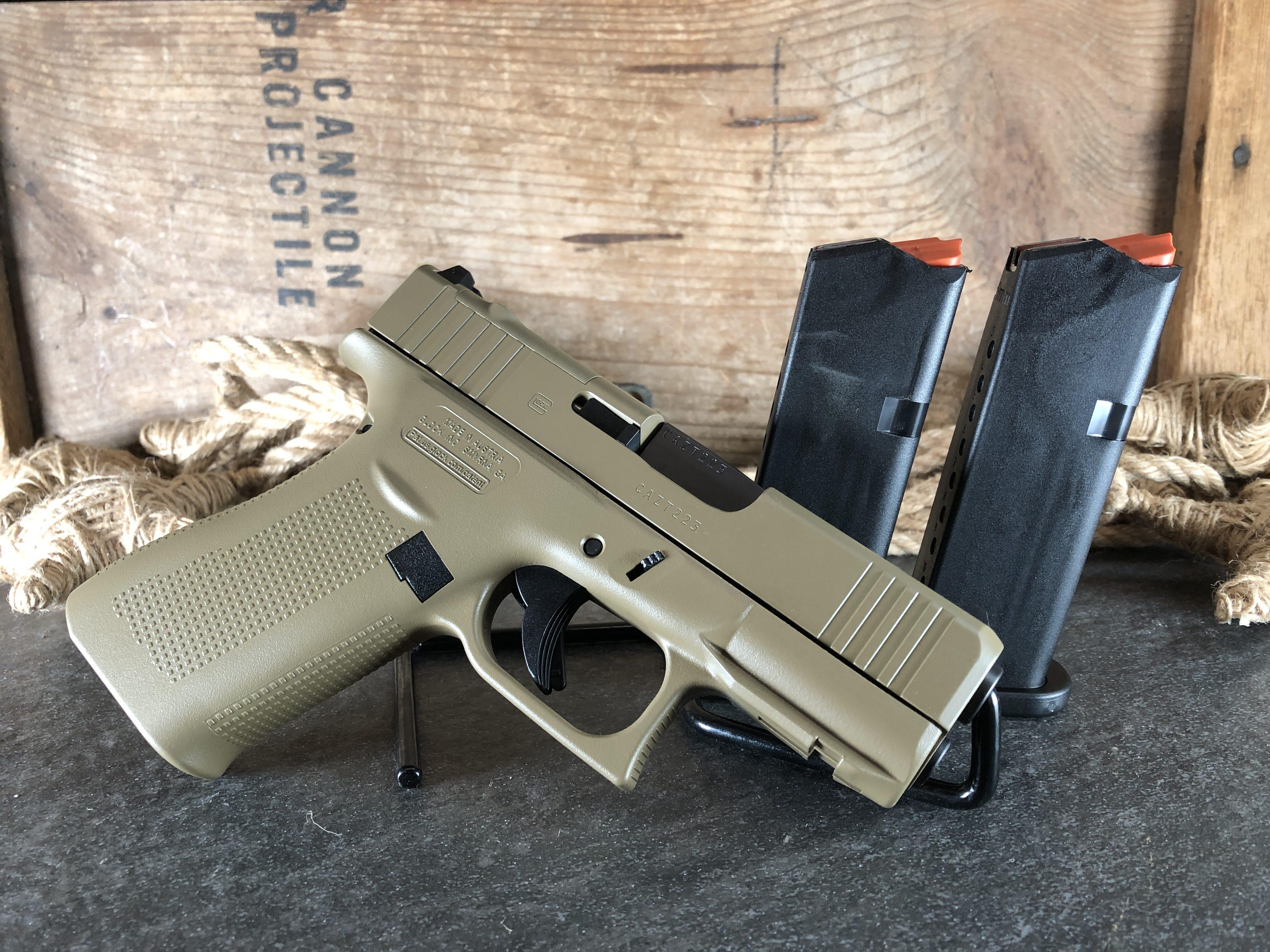 New Glock 43x MOS 9mm FDE - harveysauctions.com