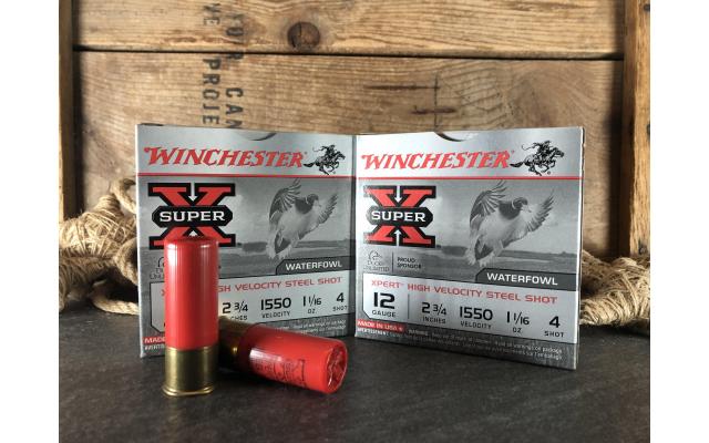 50 Rounds of Winchester Super X 2-3/4" 4 shot 12GA Ammunition ...