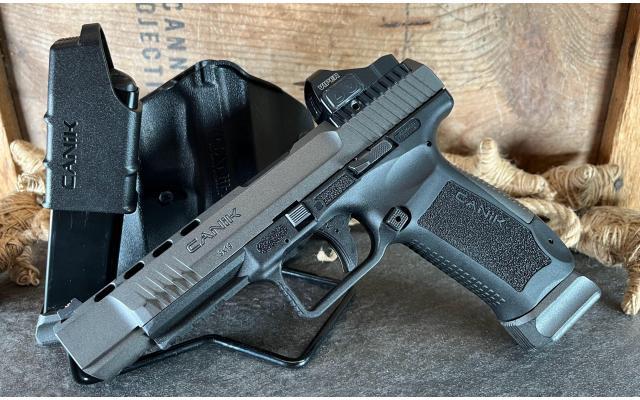 Pre-owned Canik TP9SFX 9mm In Hard Case - harveysauctions.com
