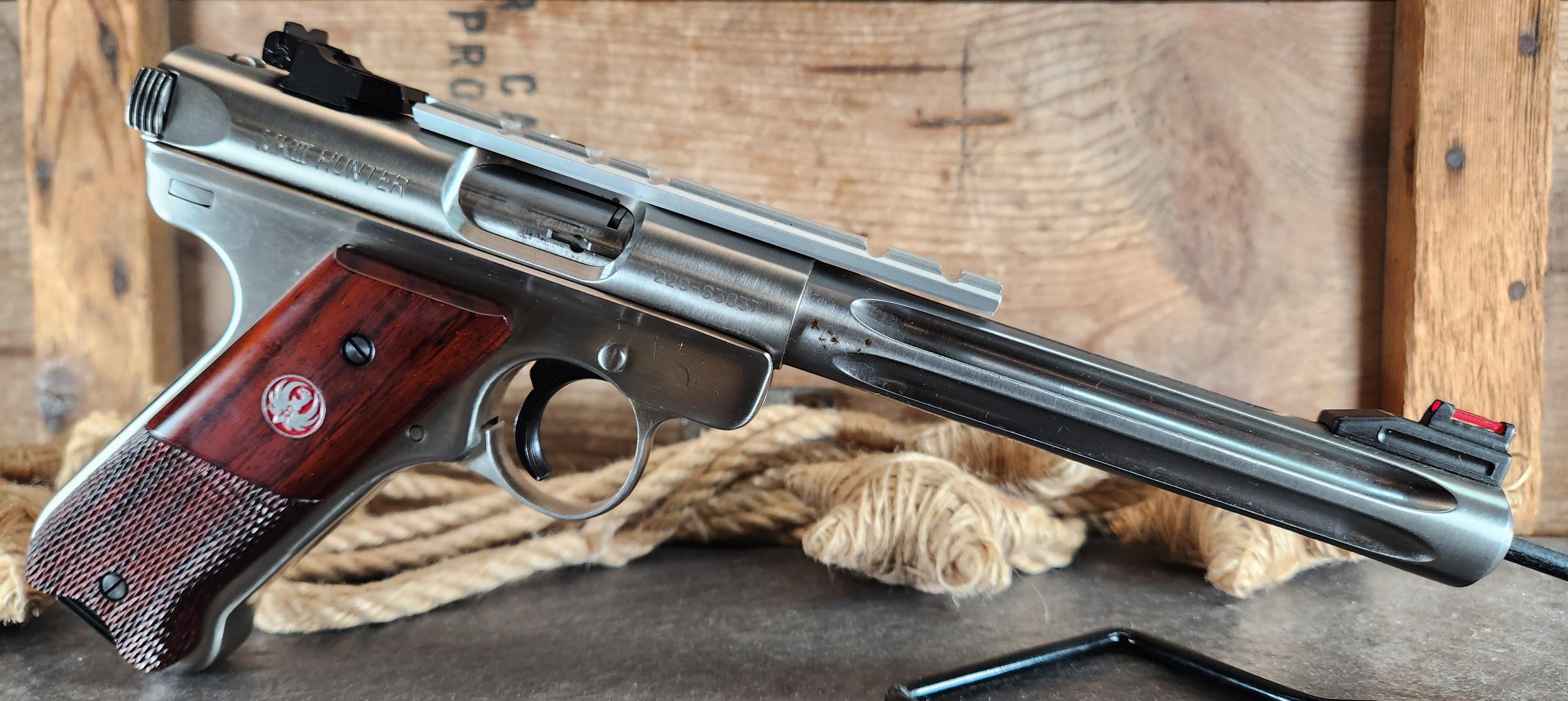 Pre-owned Ruger MKIII Hunter Rimfire .22LR - harveysauctions.com