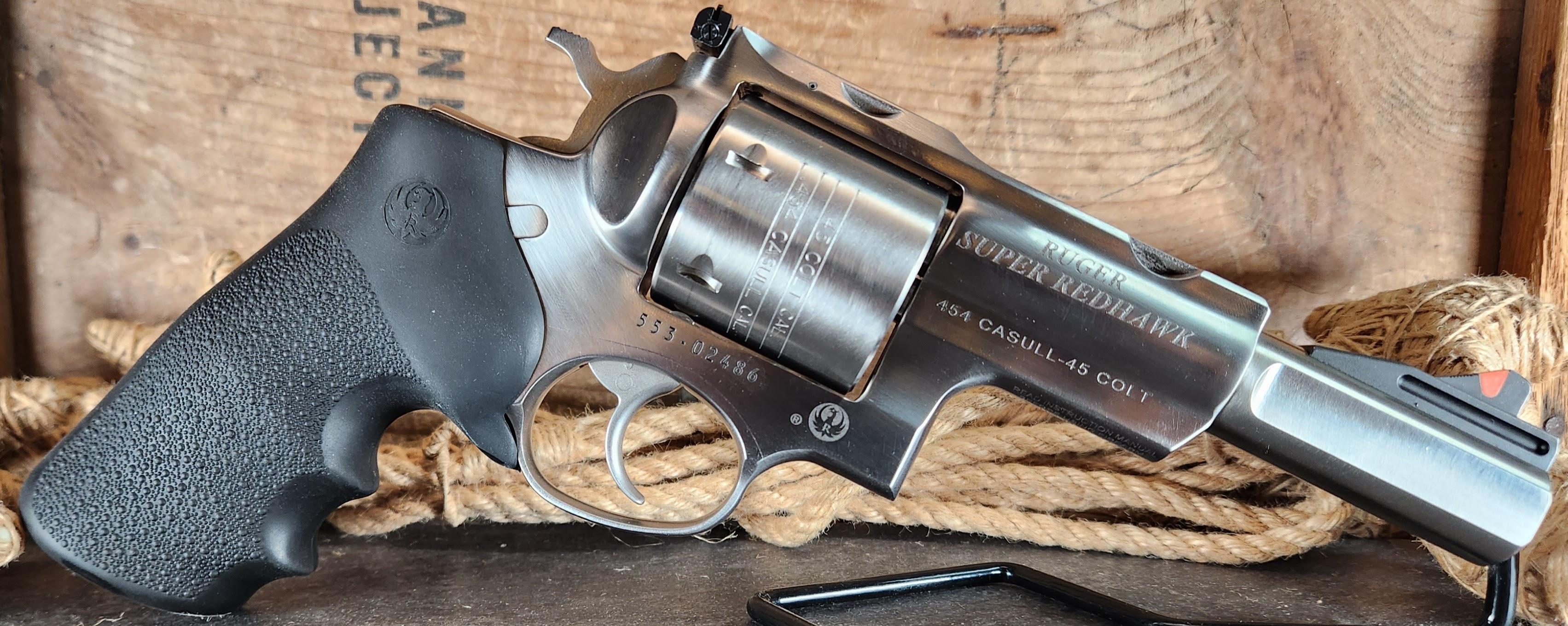 Pre-owned Ruger Super RedHawk 454 Casull in Hard Case - harveysauctions.com