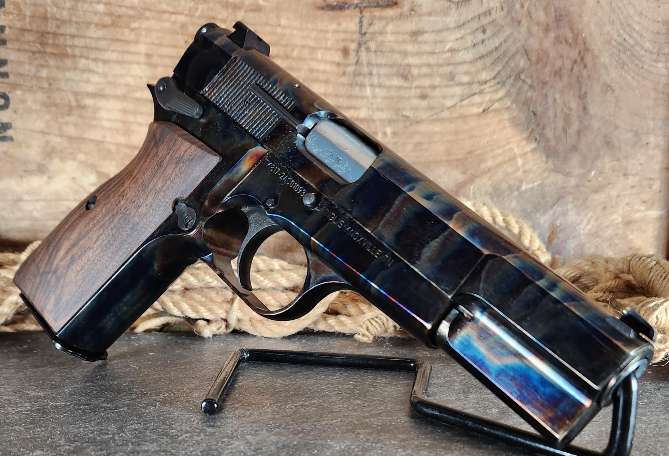 New Mac Inglis P35 9mm Color Case Hardened - harveysauctions.com