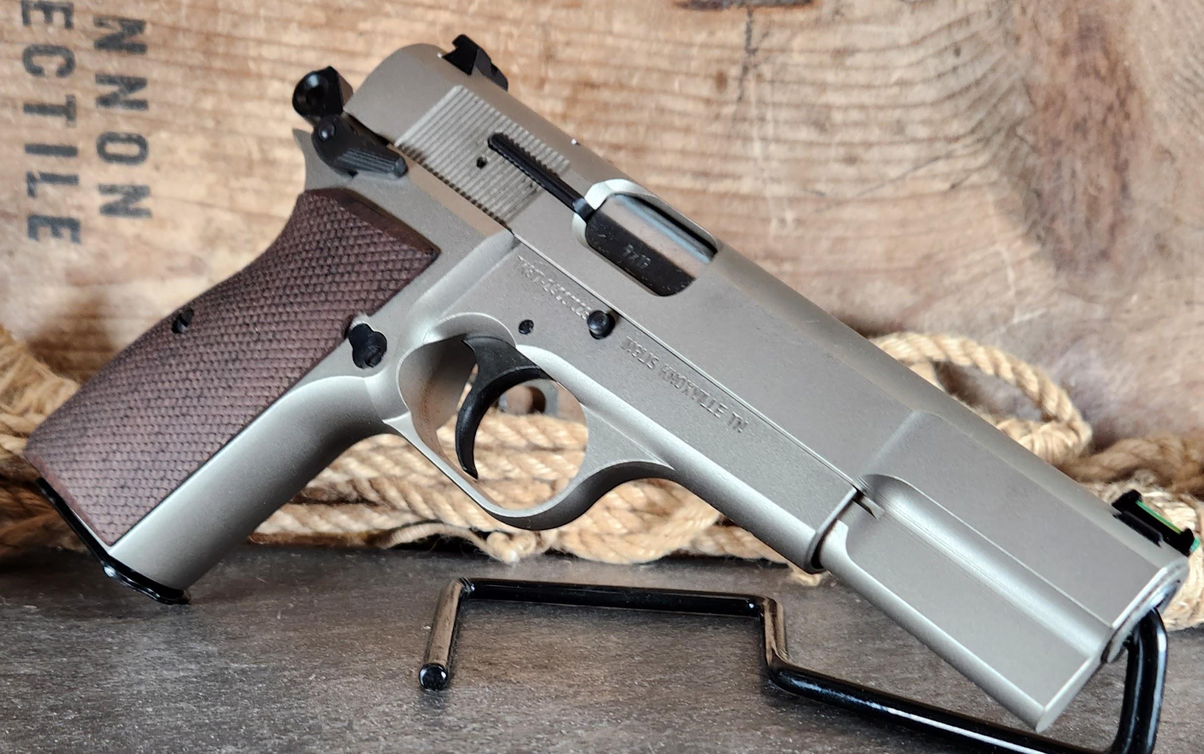 New Mac Inglis P35 9mm Brushed Nickel - harveysauctions.com