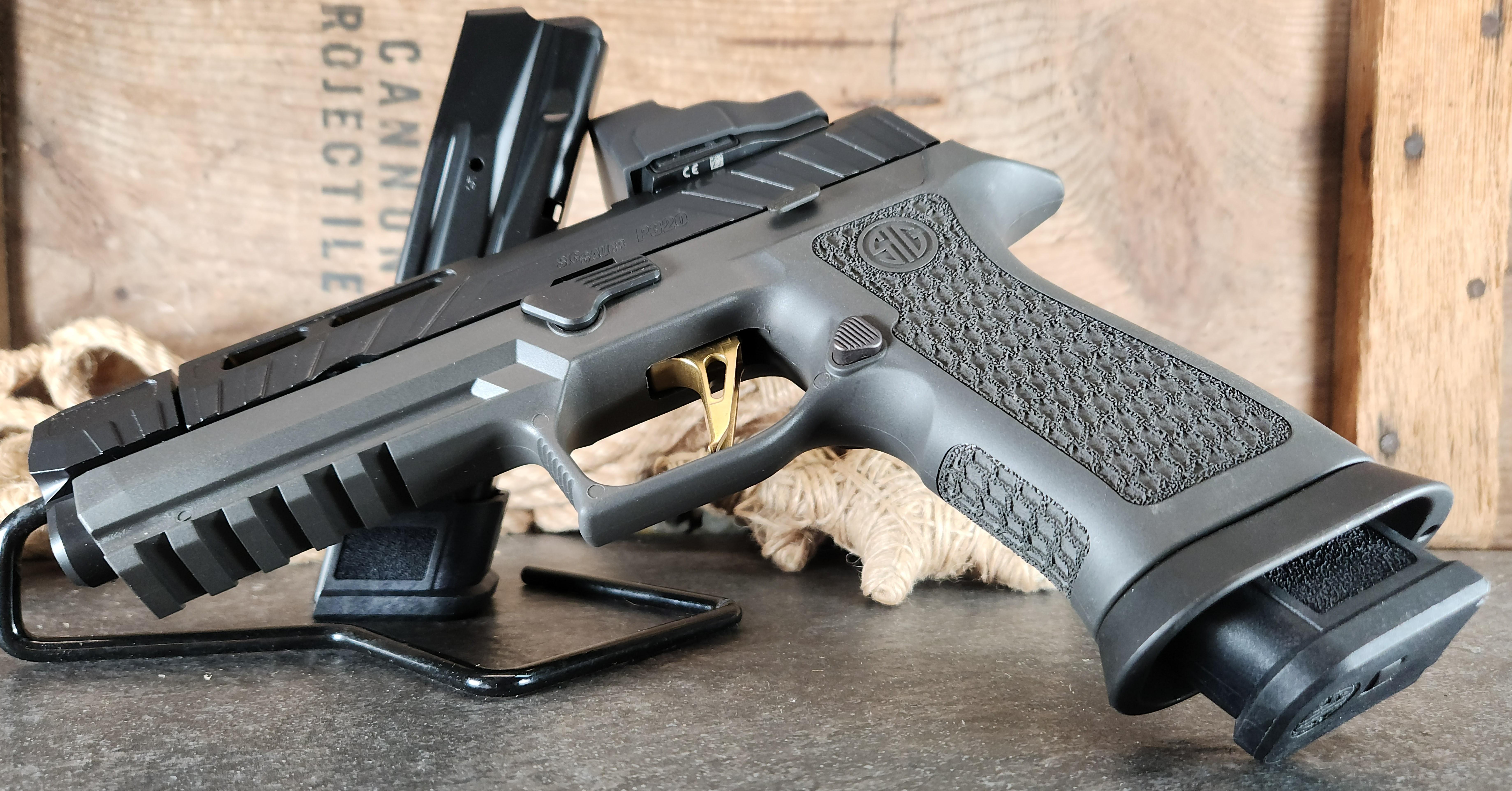 Pre-owned Sig Sauer P320 Spectre Comp 9mm in Original Hard Case ...