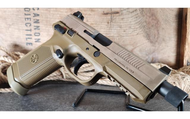 Pre-owned Fn Herstal FNX-45 Tactical .45ACP In Original Soft Case ...