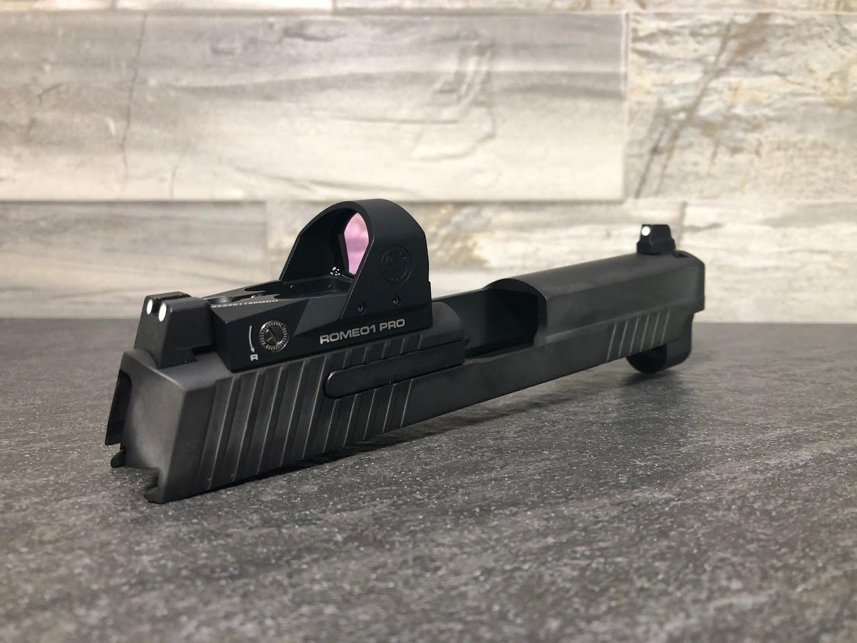 New Sig Sauer P229 Slide Assembly w/ Romeo 1 Pro Red Dot Sight ...