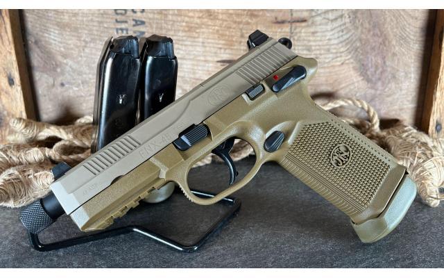 Pre-owned FNH FNX-45 Tactical .45acp In Soft Case - harveysauctions.com