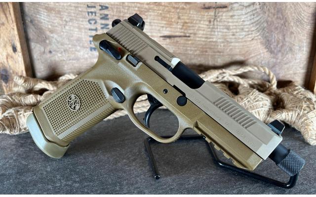 Pre-owned FNH FNX-45 Tactical .45acp In Soft Case - harveysauctions.com