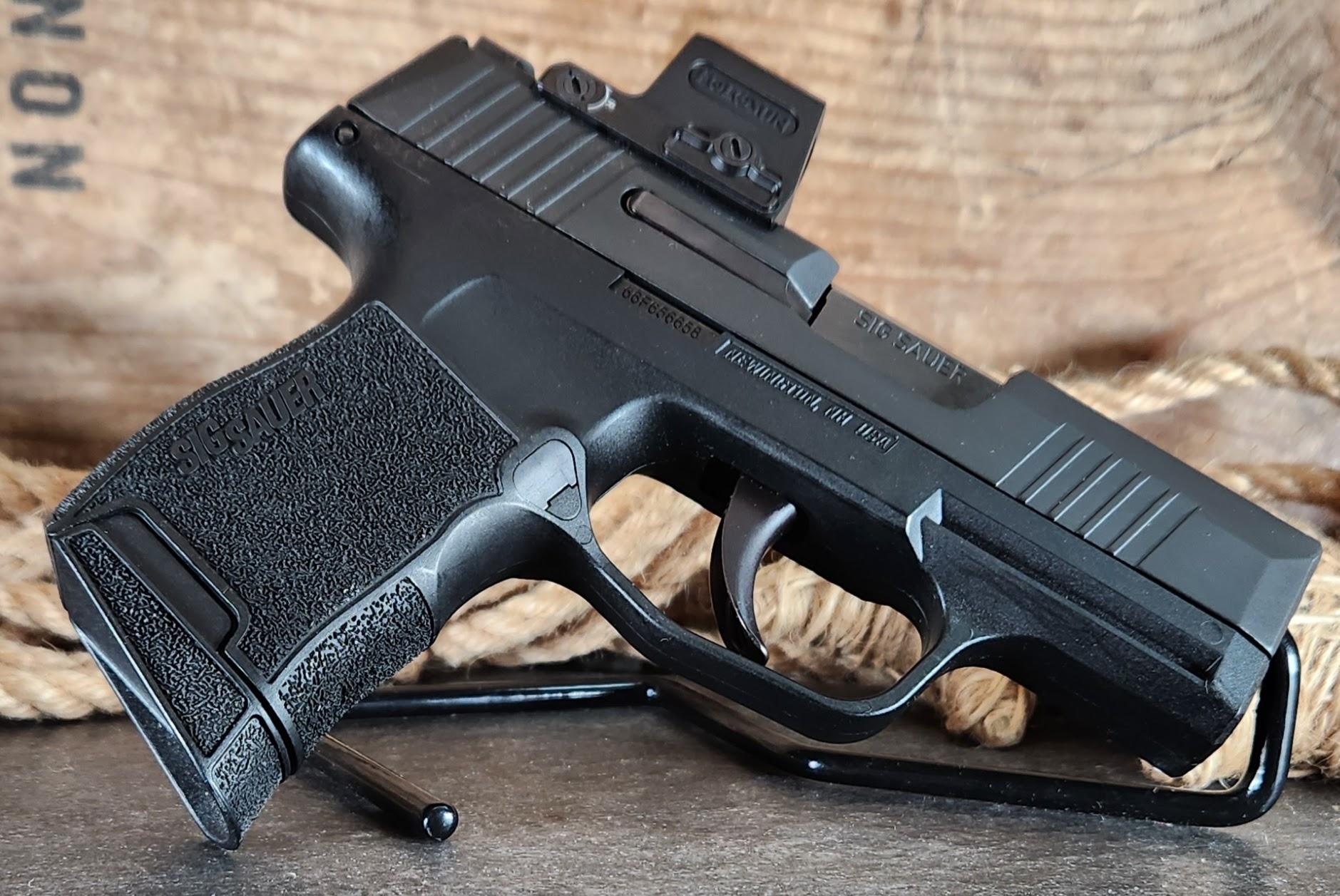 Pre-owned Sig Sauer P365 9mm with Holosun in Original Hard Case ...