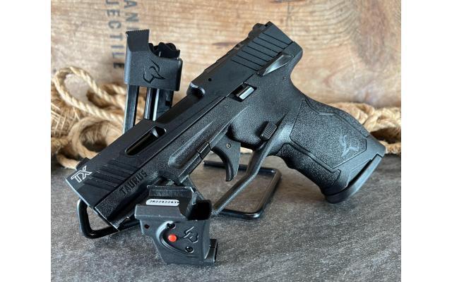New Taurus TX22 Compact .22lr W/ Viridian Laser - harveysauctions.com