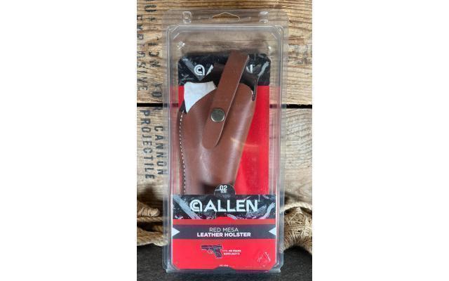 New Allen Red Mesa Leather Holster - harveysauctions.com