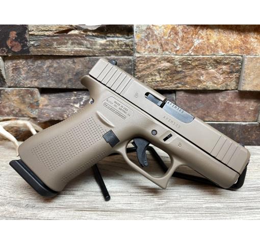 Glock 43X 3.4" 9mm, FDE - NEW! - harveysauctions.com