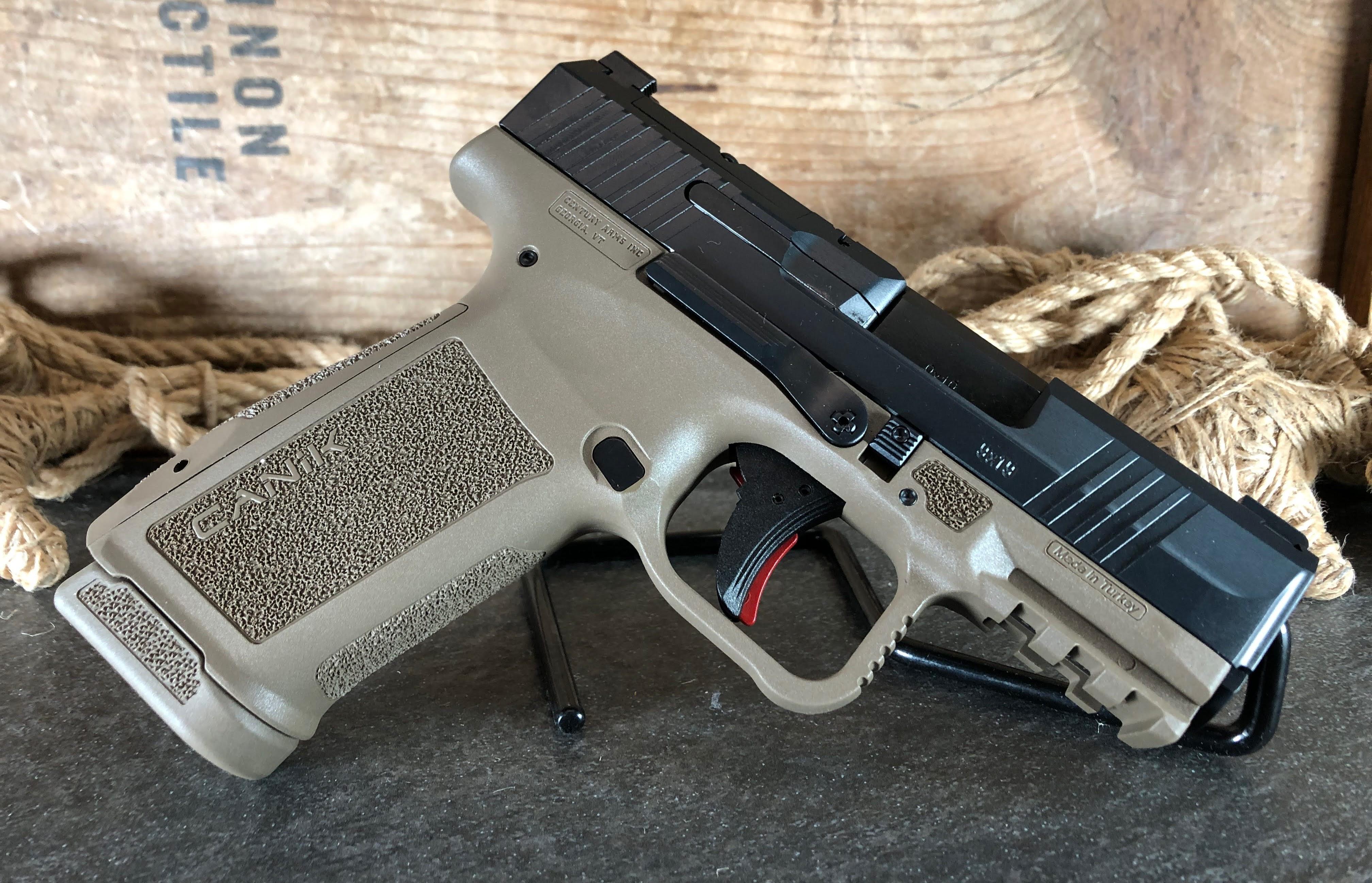 New Canik METE MC9L 9mm Black/FDE - harveysauctions.com