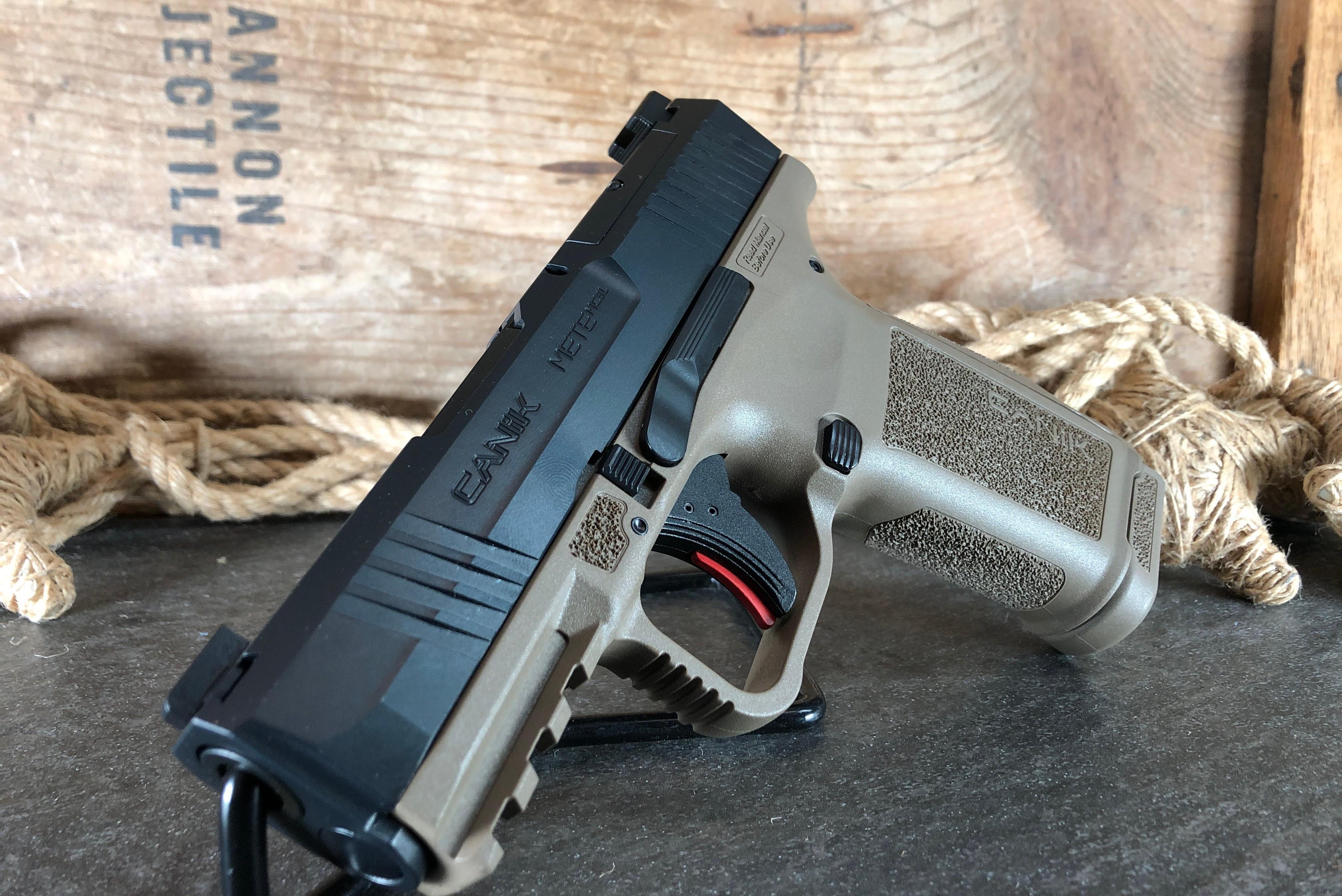 New Canik METE MC9L 9mm Black/FDE - harveysauctions.com