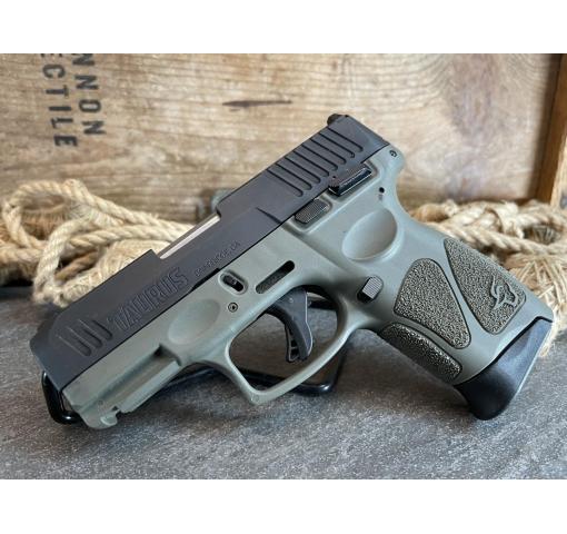 Taurus G3C 3.2" 9mm, OD Green - No Box - Pre-Owned - harveysauctions.com
