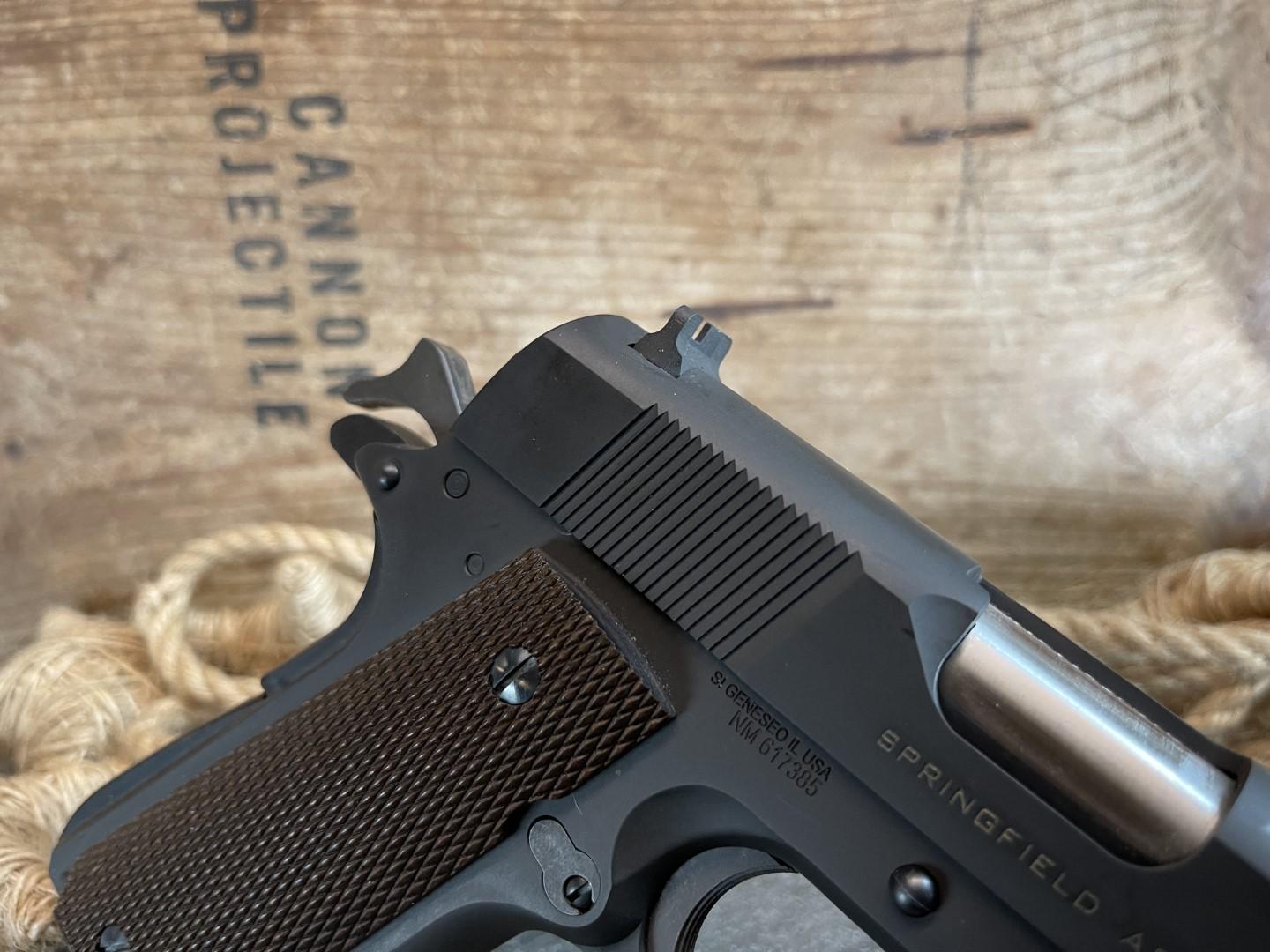 Springfield Armory Mil-Spec Defender 5" .45ACP, in original box - Pre ...