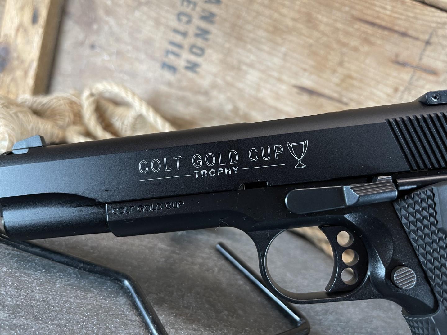 Walther Colt Gold Cup 5" .22LR - NEW! - harveysauctions.com