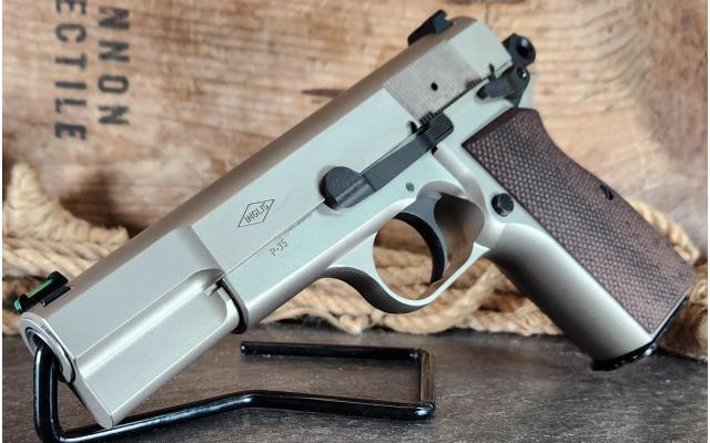 New Mac Inglis P35 9mm Brushed Nickel - harveysauctions.com